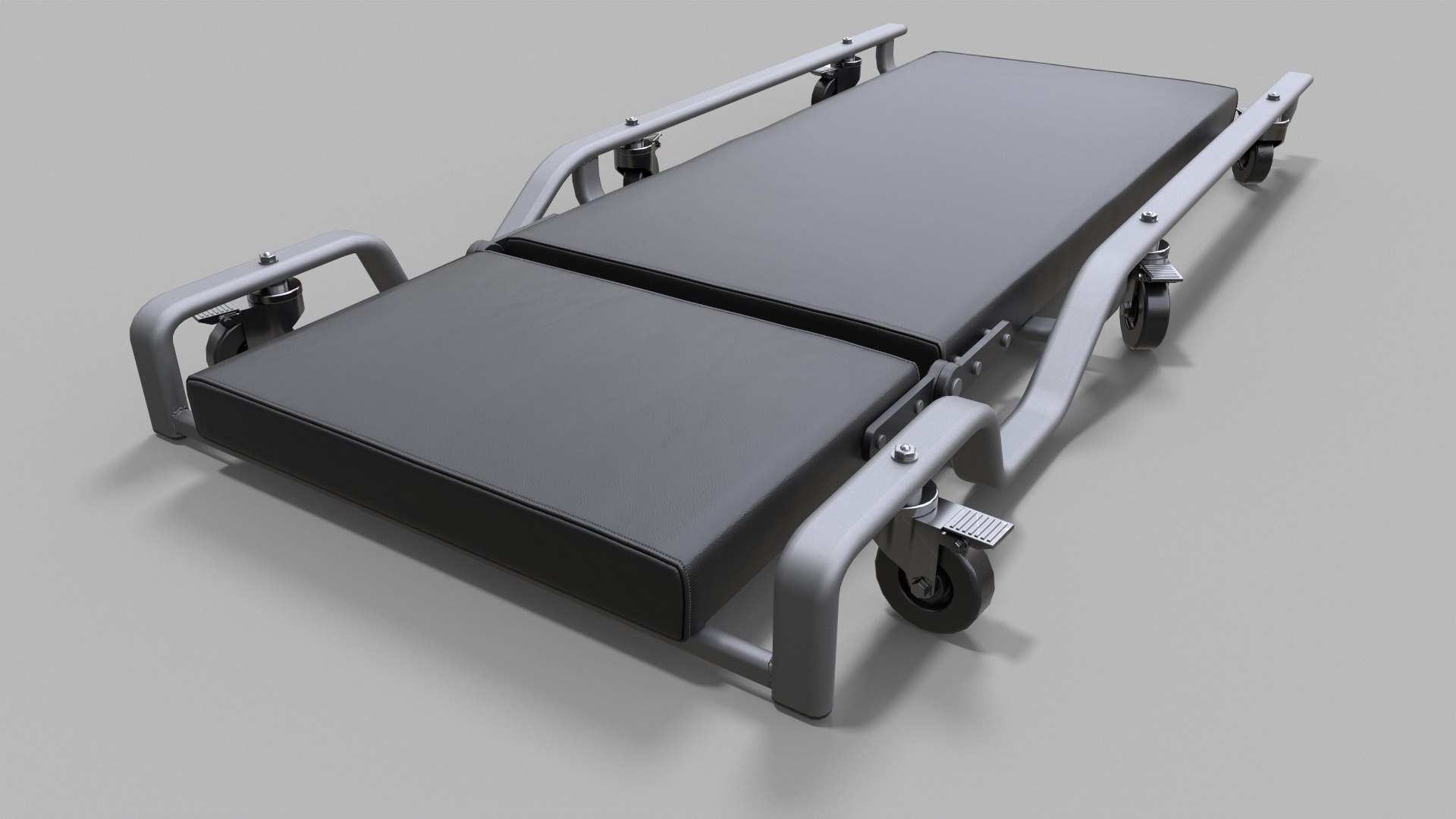 3D 1 Flat-Oval Adjustable Heavy Duty Creeper - TurboSquid 2040705