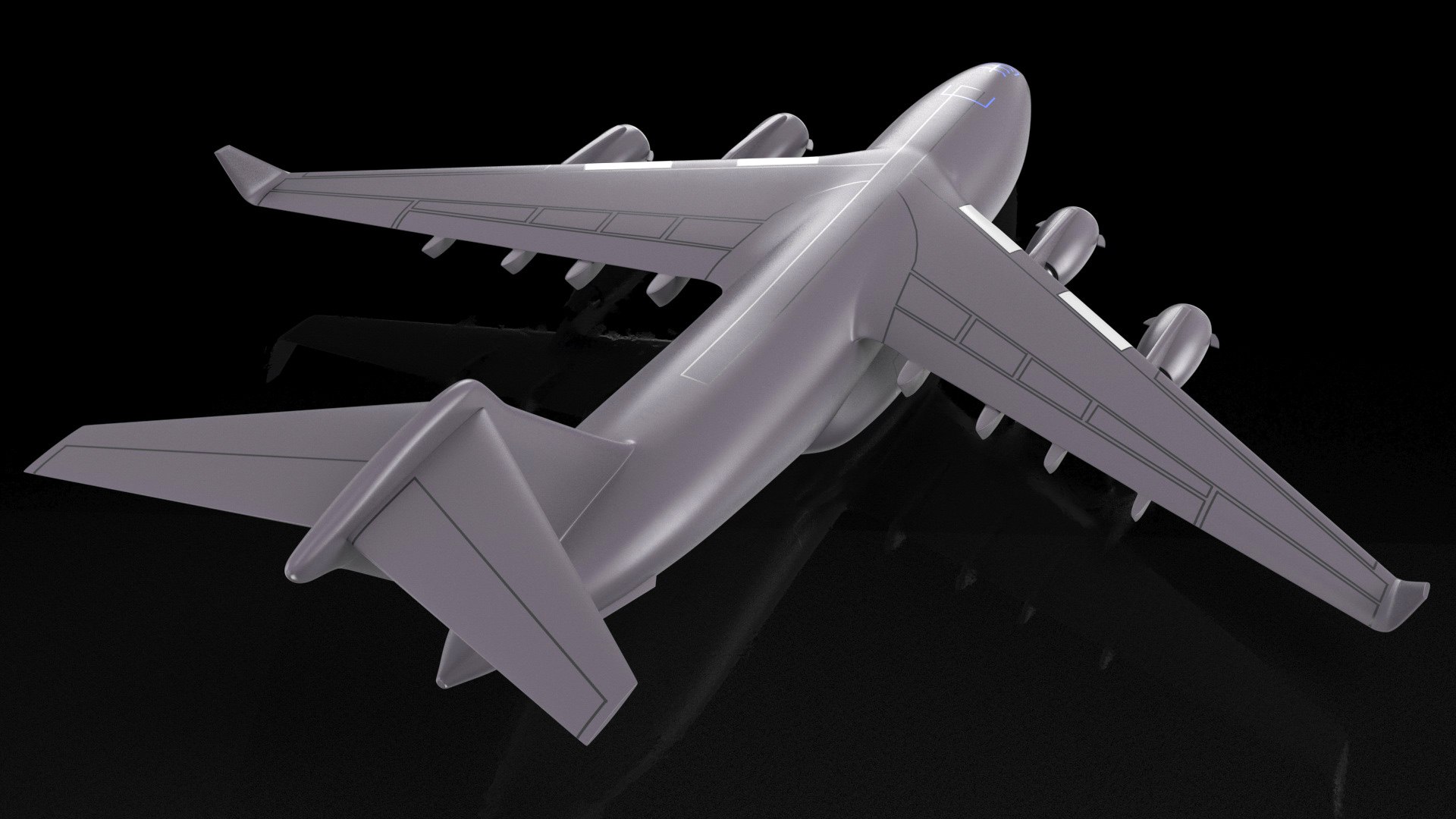 3D Military Transport Aircraft Scale Model Model - TurboSquid 1771496