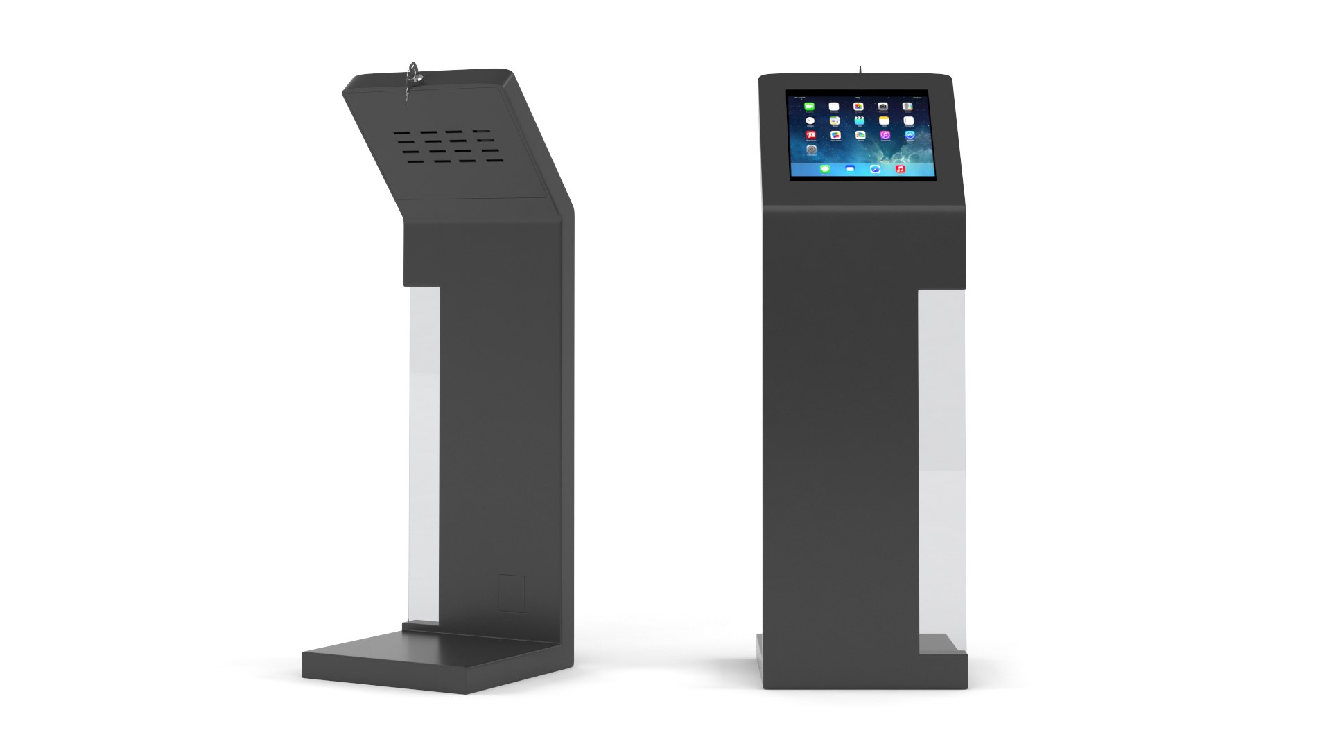 Electronic Kiosk 3D Model - TurboSquid 1929258