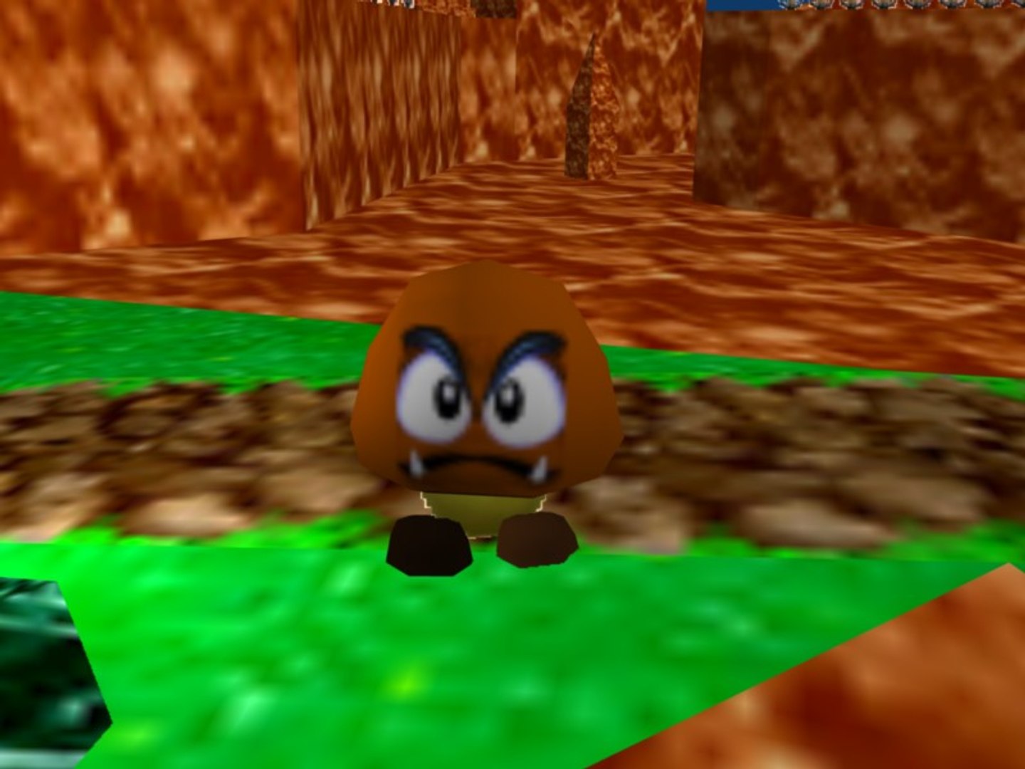 Goomba Mario 64 Obj Free