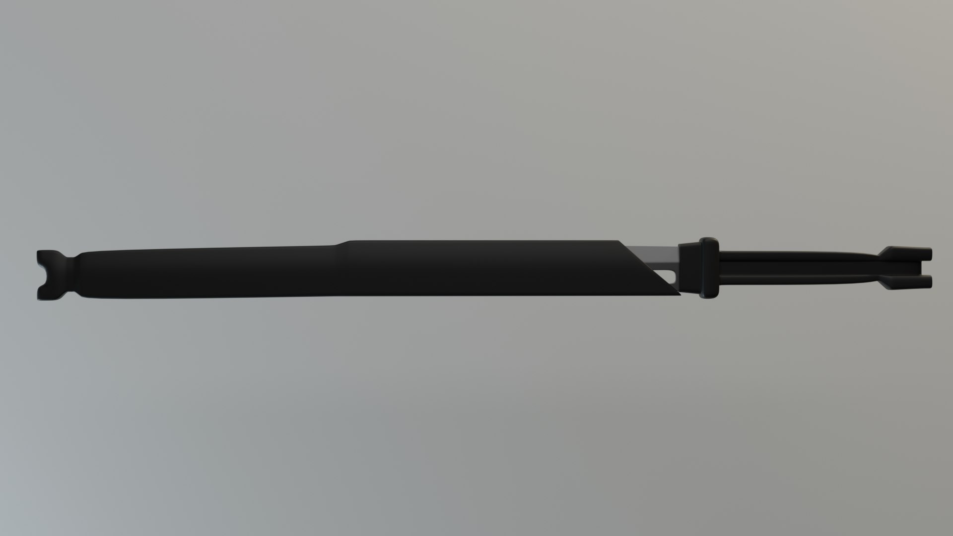 3D MARVEL Hawkeye Ronin Sword - TurboSquid 1818925