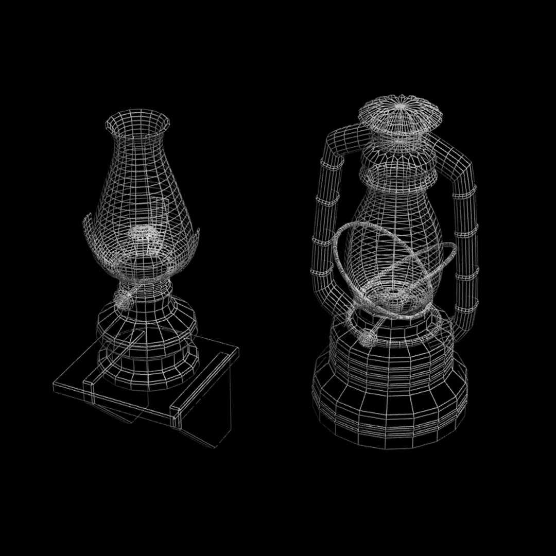 lantern 3d model