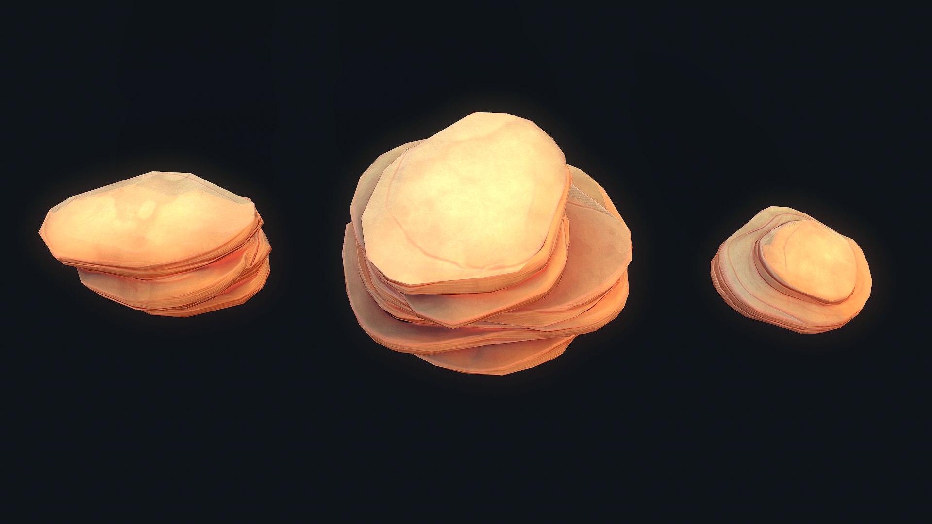 Stylized Desert Rock Small 2 Model - TurboSquid 2134724