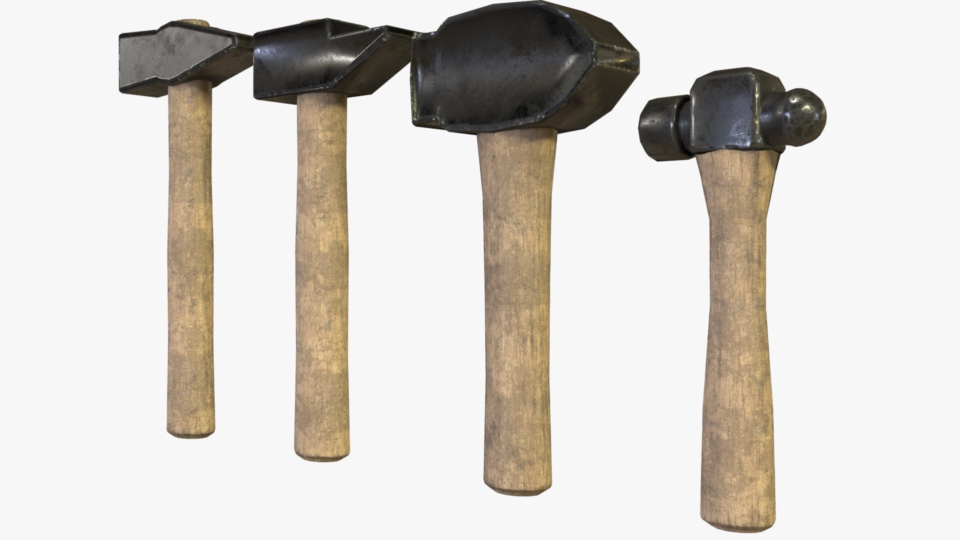 Hammers Collection 3D Model - TurboSquid 1865478