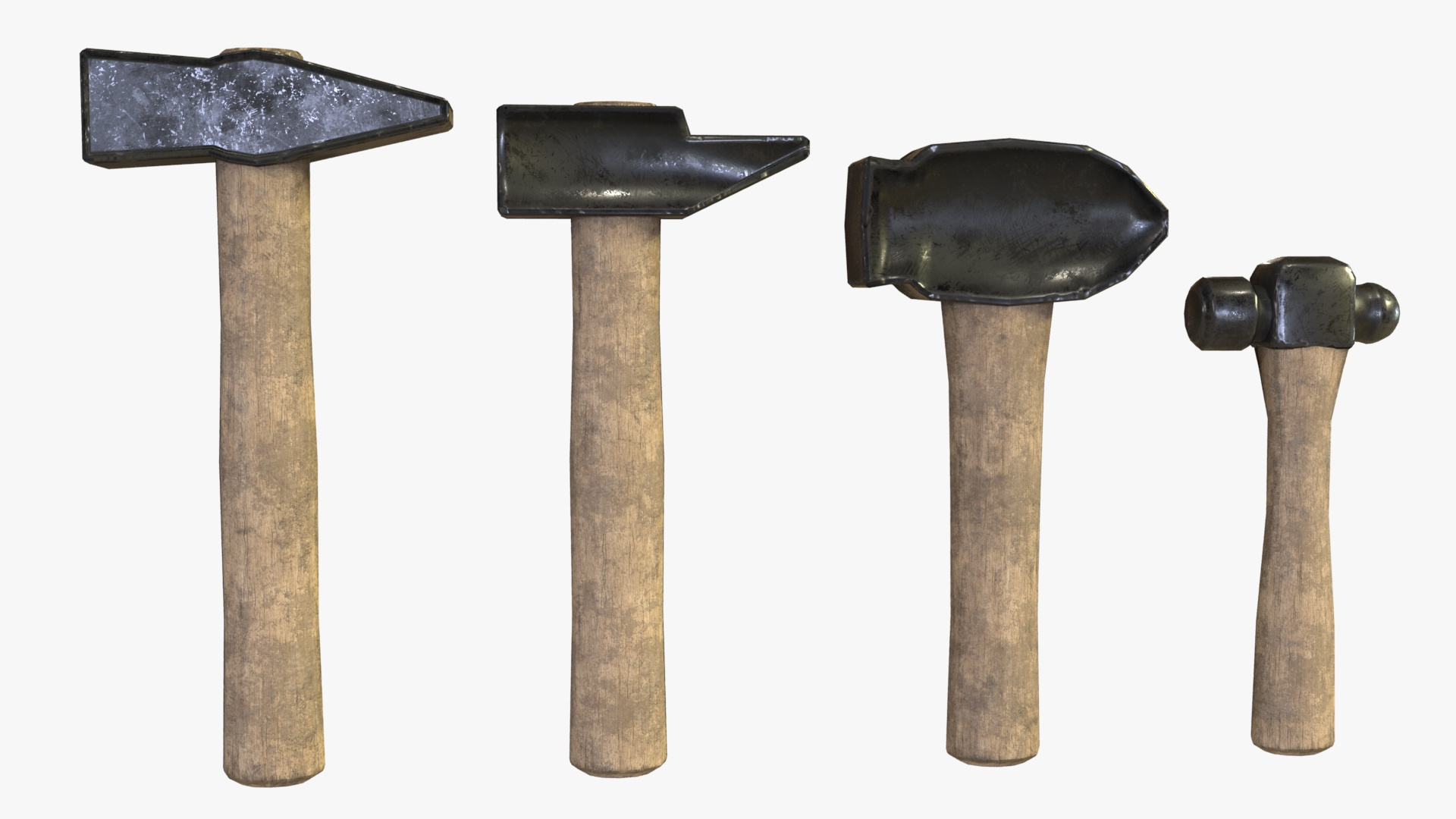 Hammers Collection 3D Model - TurboSquid 1865478