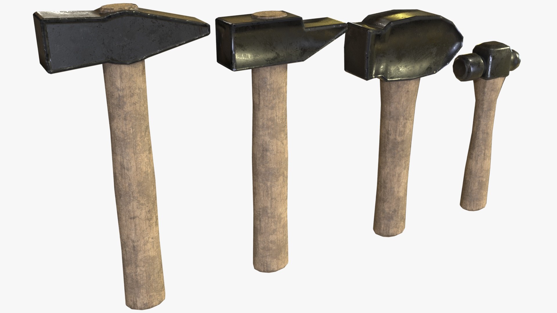 Hammers Collection 3D Model - TurboSquid 1865478