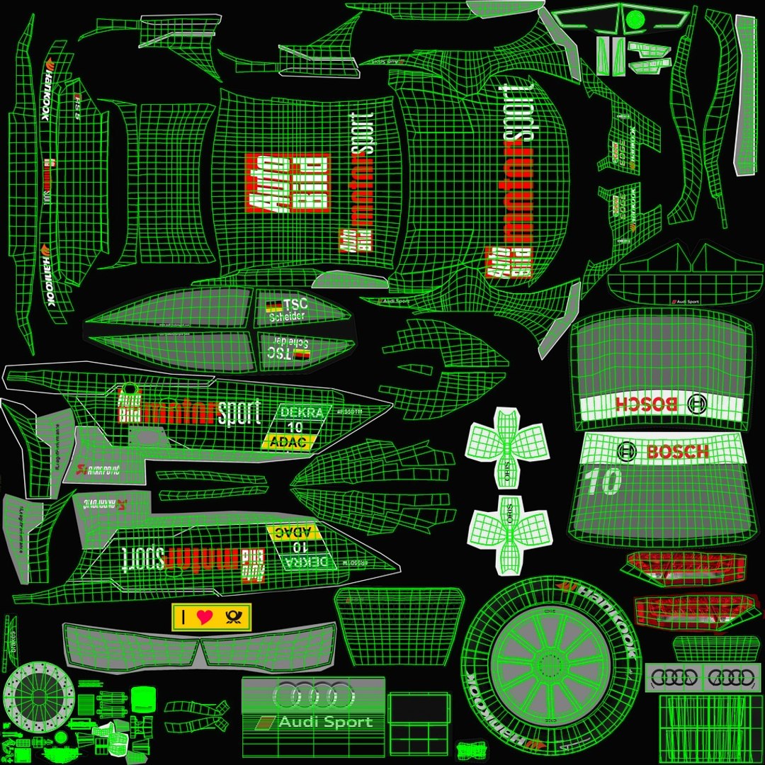 3D audi sport team phoenix - TurboSquid 1224672