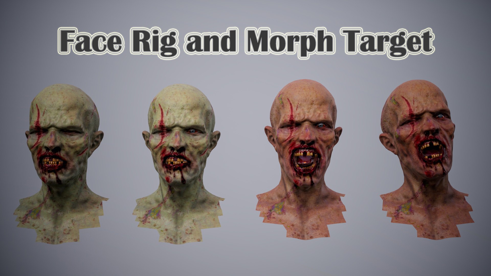 3D Realistic Zombie 01 Model - TurboSquid 2325443