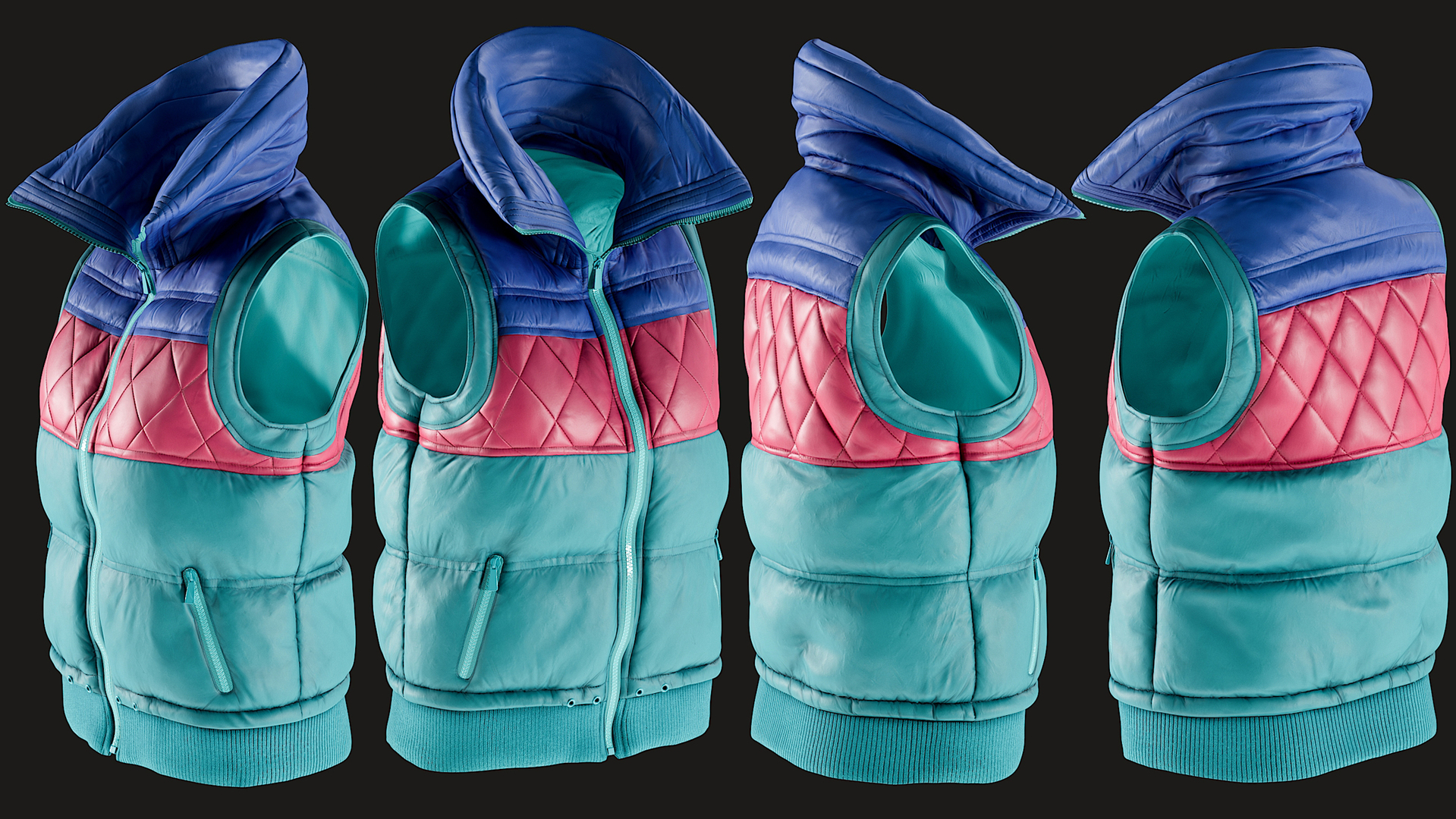 Realistic vests collections model - TurboSquid 1707080