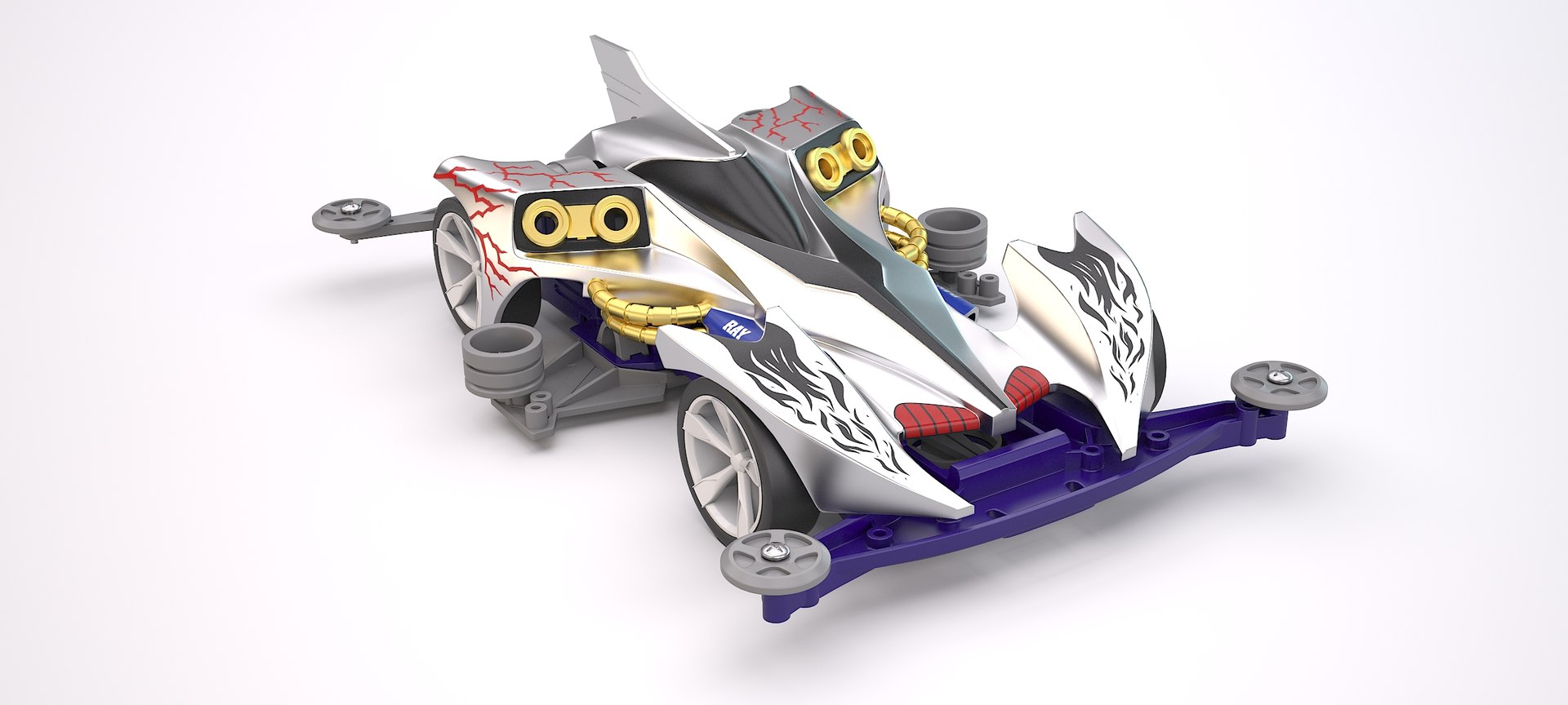 3D model antagonist super chassis - TurboSquid 1502925