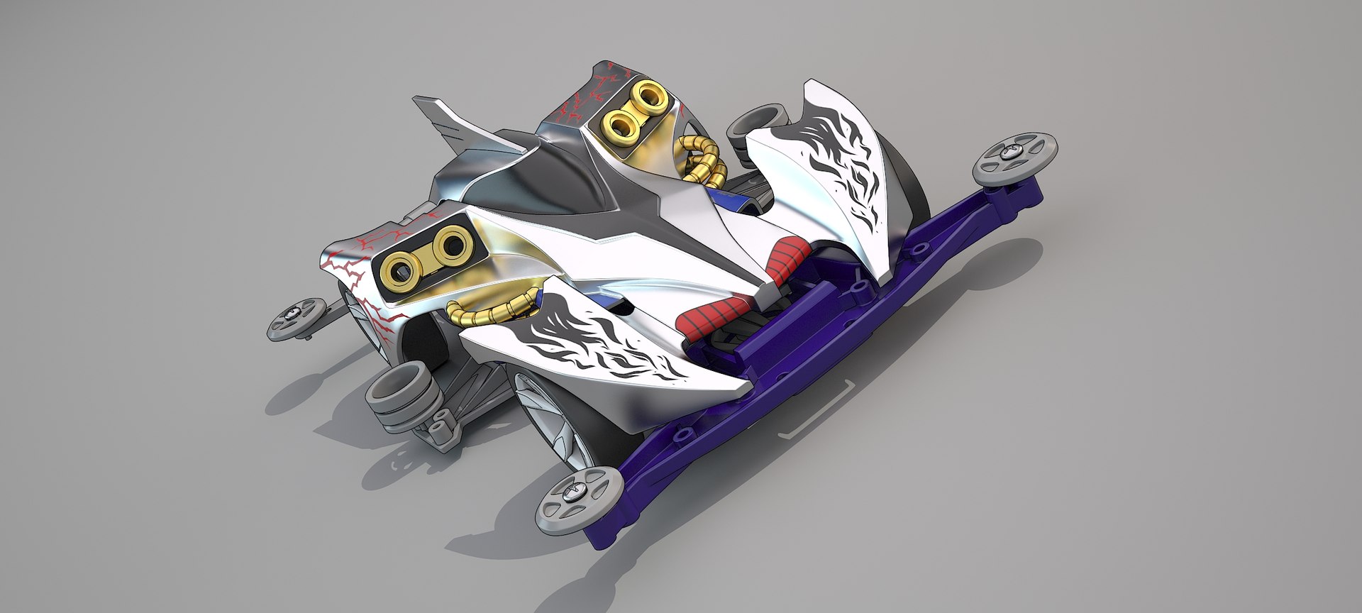 3D model antagonist super chassis - TurboSquid 1502925