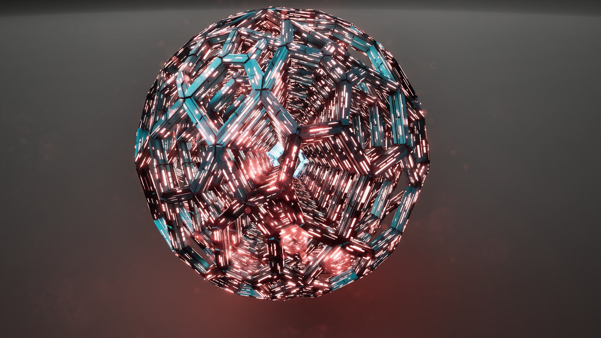 Animated Voronoi Sphere Model - TurboSquid 2416946