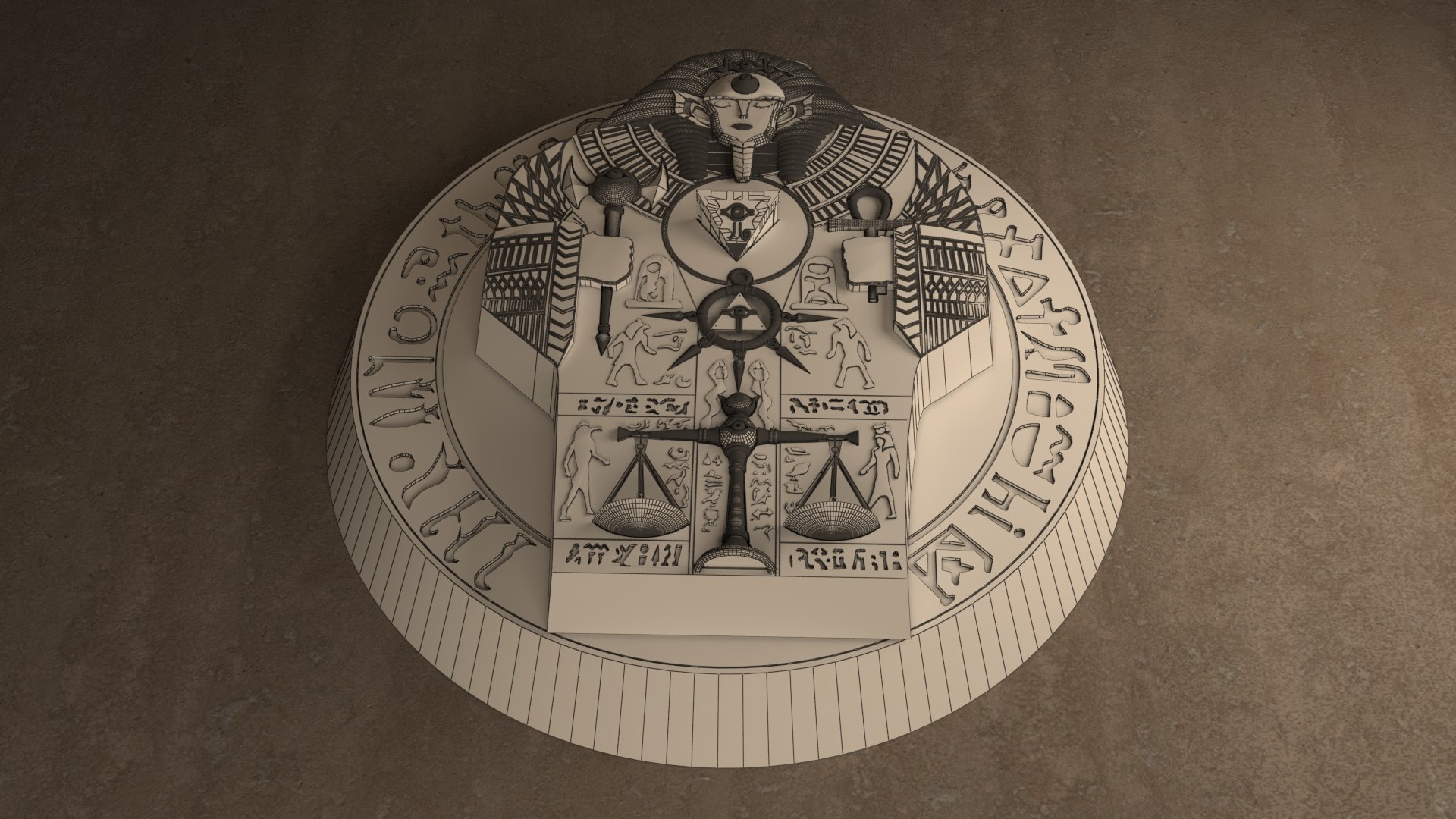 3D Model Millennium Stone - TurboSquid 2170634