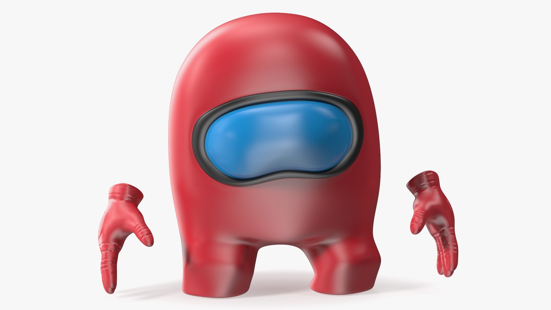 Among Us Red Character Sad 3D Model - TurboSquid 2003863