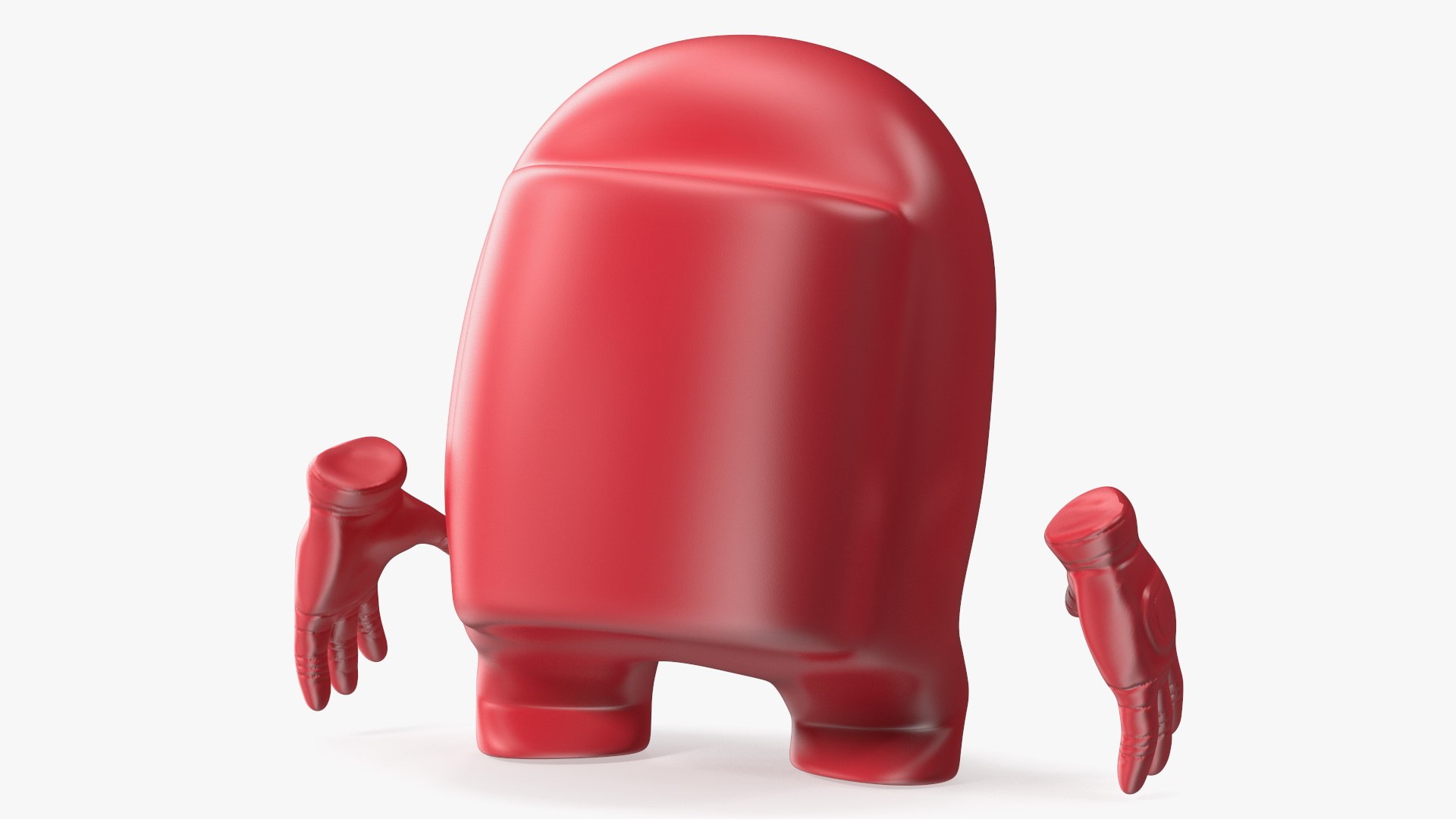 Among Us Red Character Sad 3D Model - TurboSquid 2003863