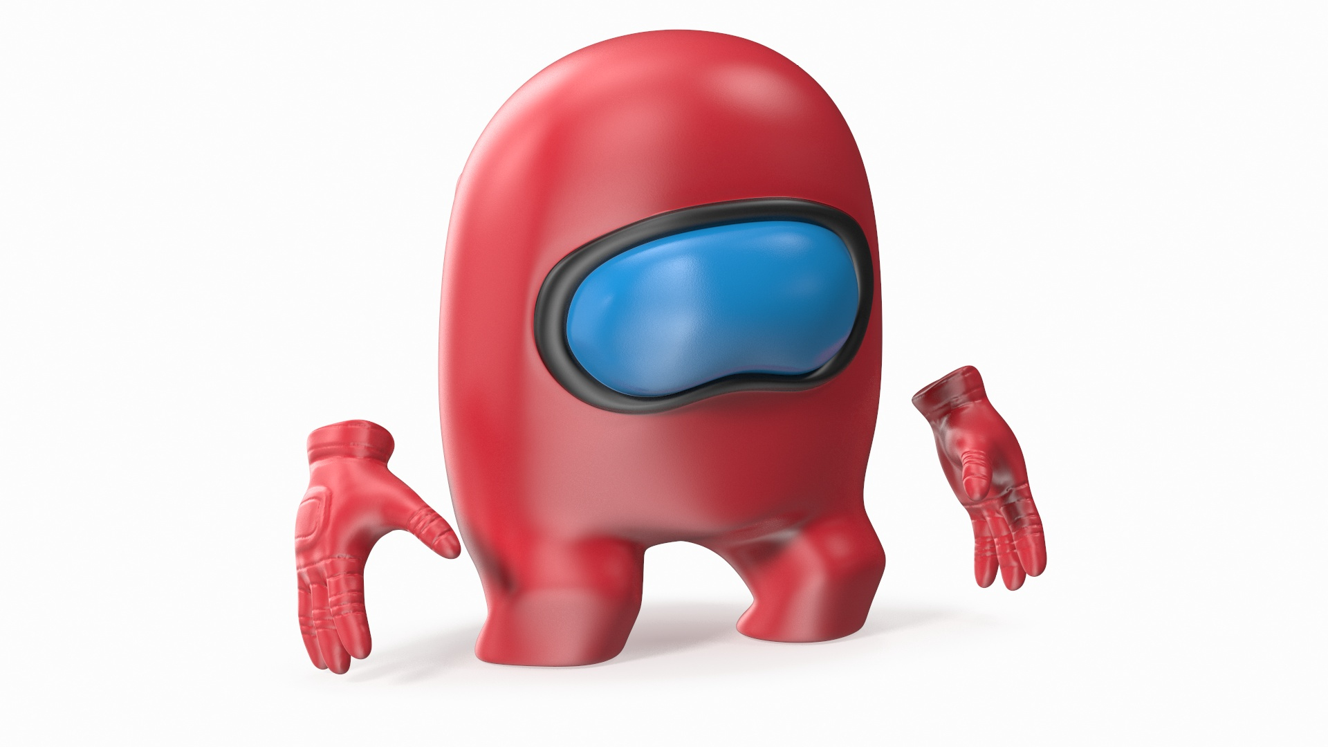 Among Us Red Character Sad 3D Model - TurboSquid 2003863