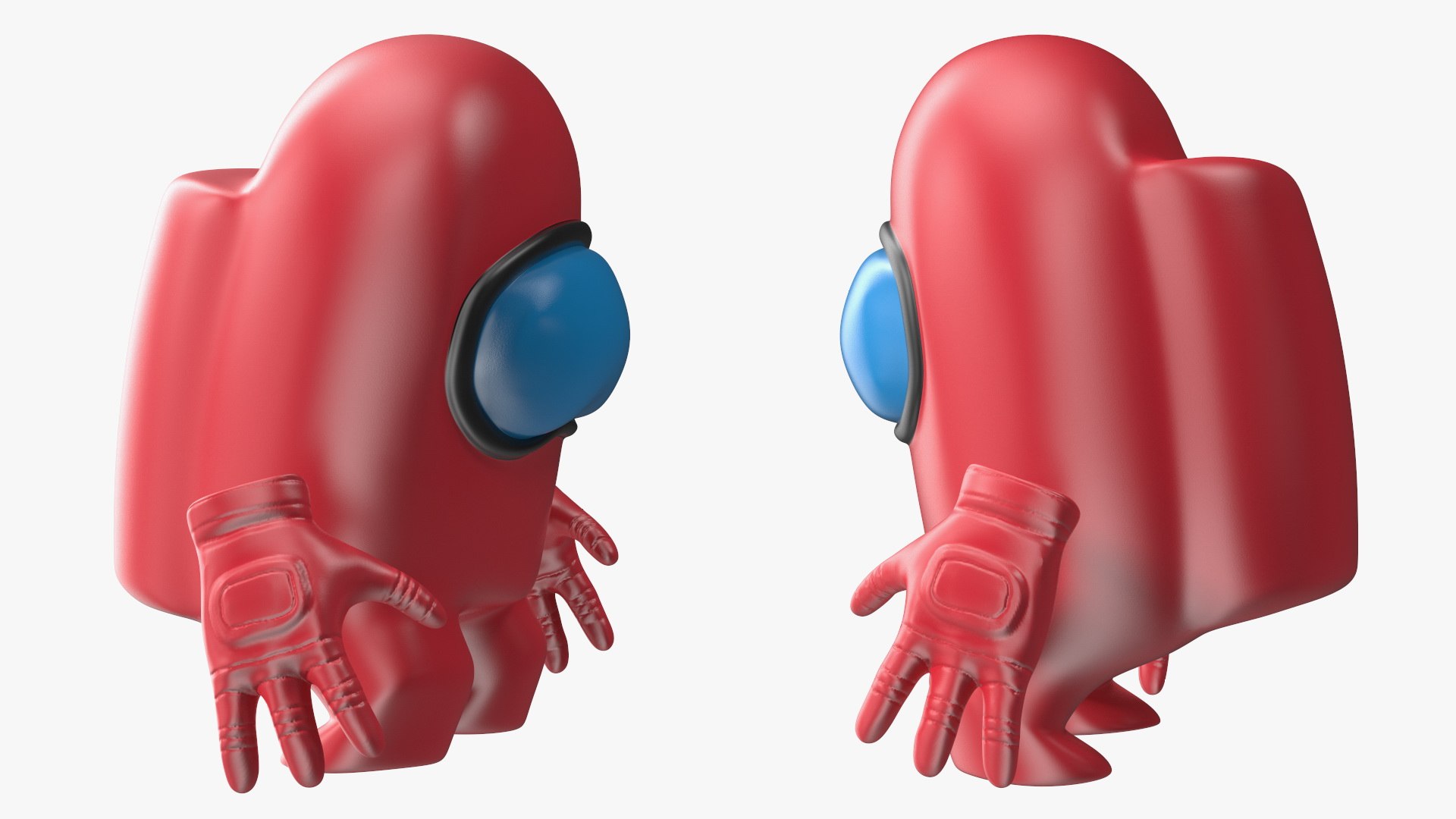 Among Us Red Character Sad 3D Model - TurboSquid 2003863