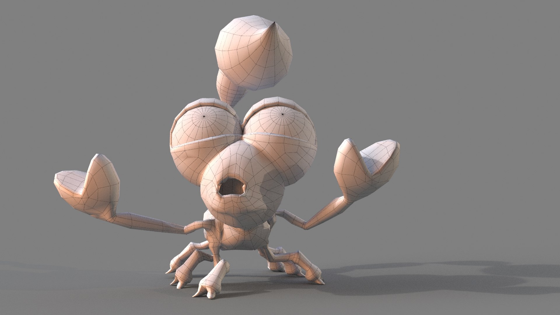 3D Cartoon Scorpion Model - TurboSquid 1845999