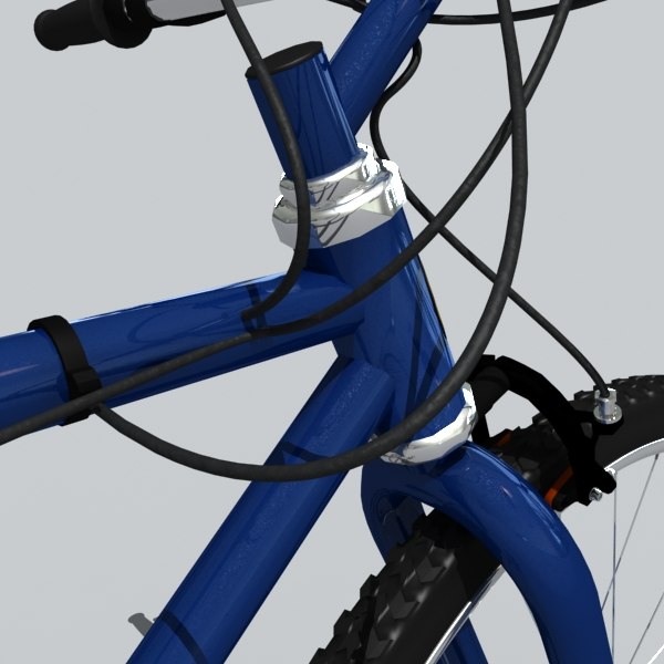 3d model bike animation