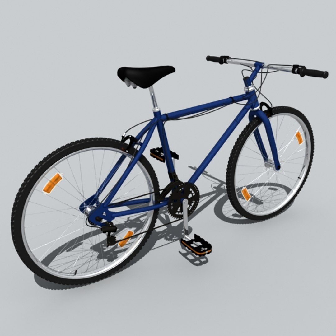 3d Model Bike Animation
