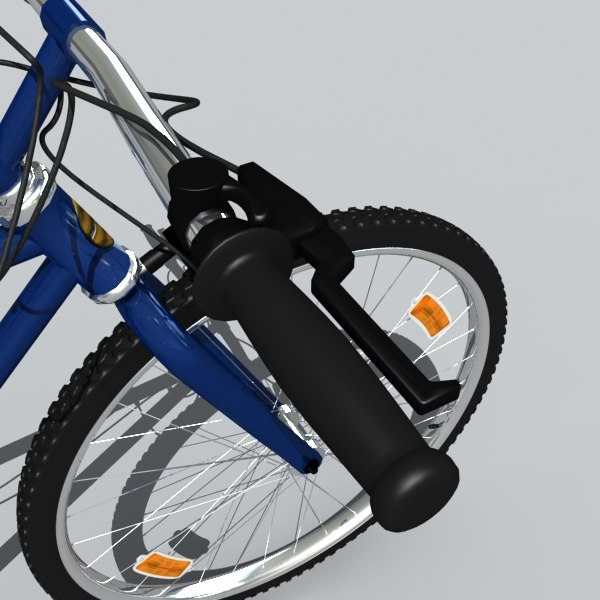 3d model bike animation
