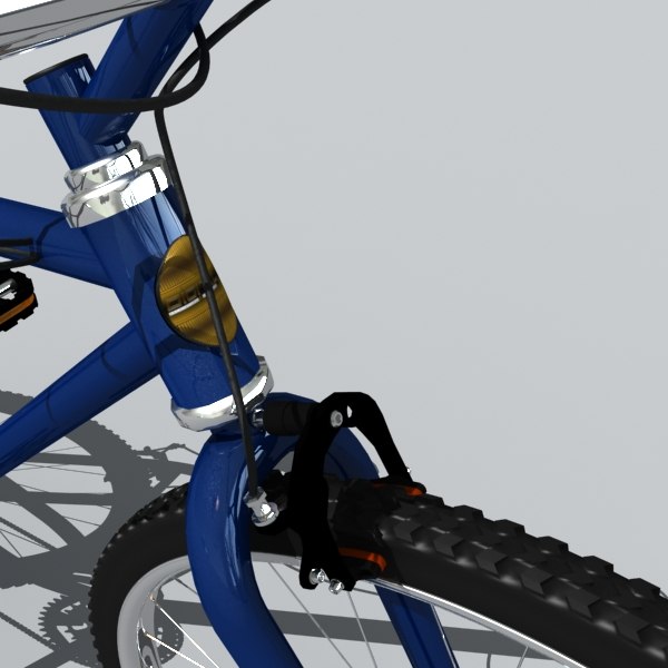 3d model bike animation