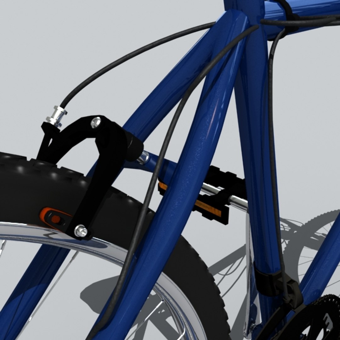 3d Model Bike Animation