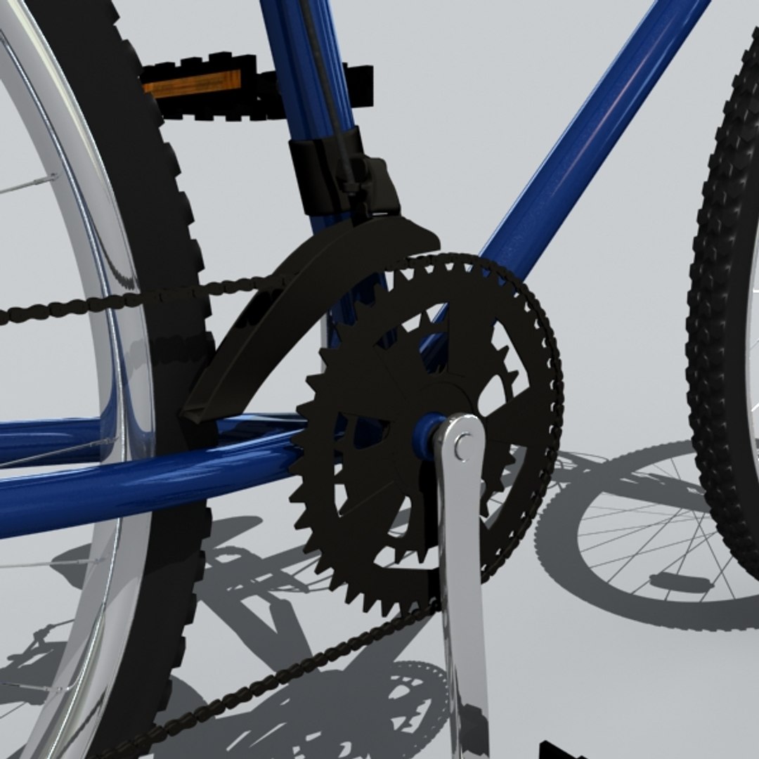 3d Model Bike Animation