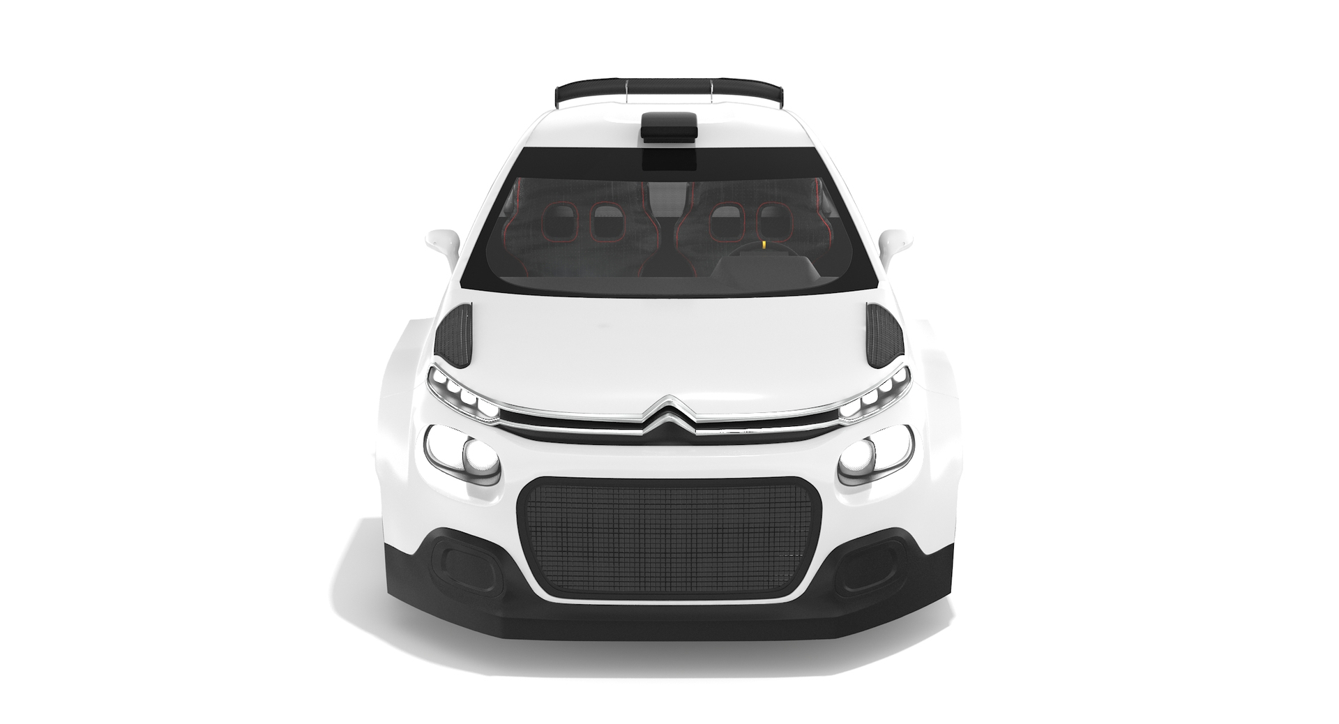3D Model Citroen C3 Rally2 Generic - TurboSquid 2189035