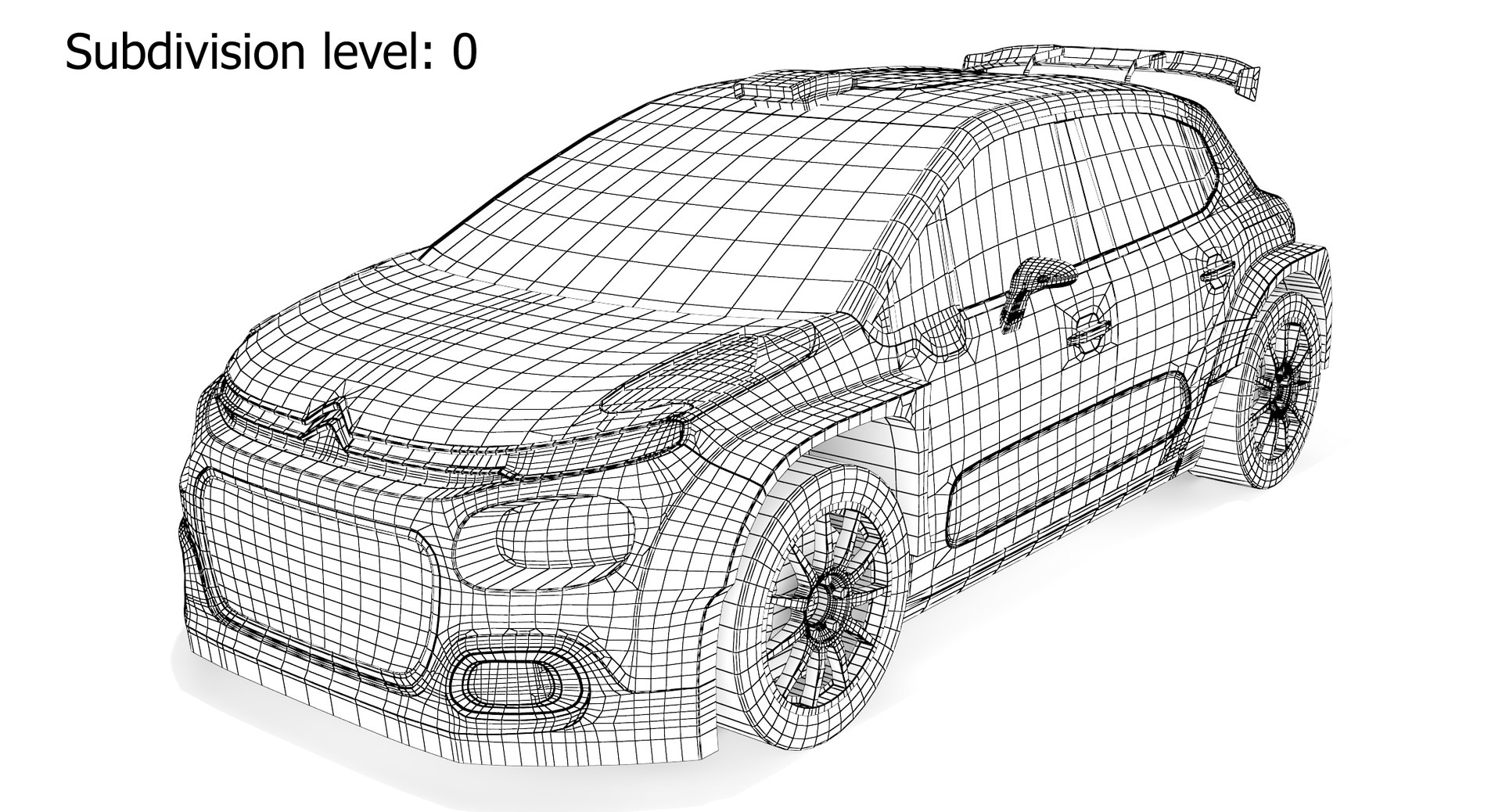 3D Model Citroen C3 Rally2 Generic - TurboSquid 2189035