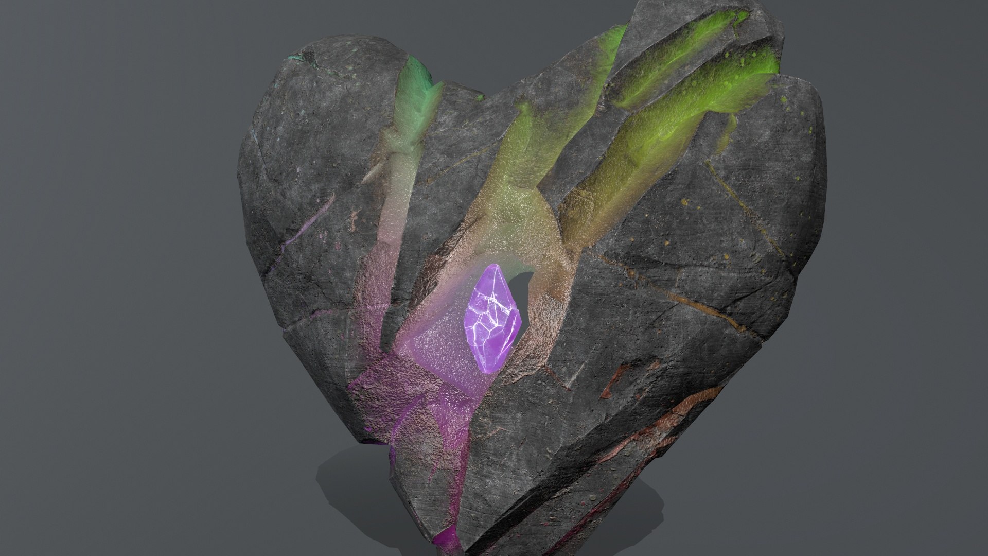Broken Heart 3D Model - TurboSquid 2121248