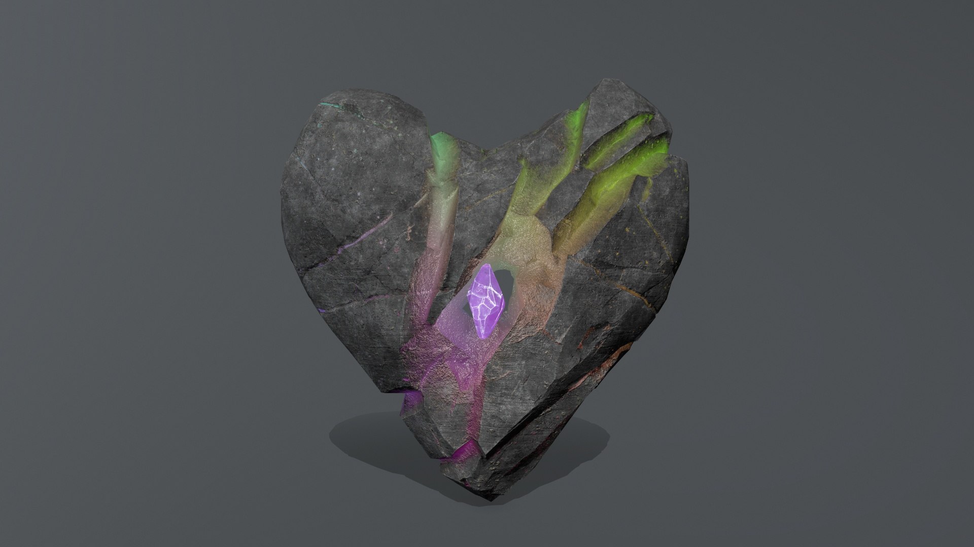 Broken Heart 3D Model - TurboSquid 2121248