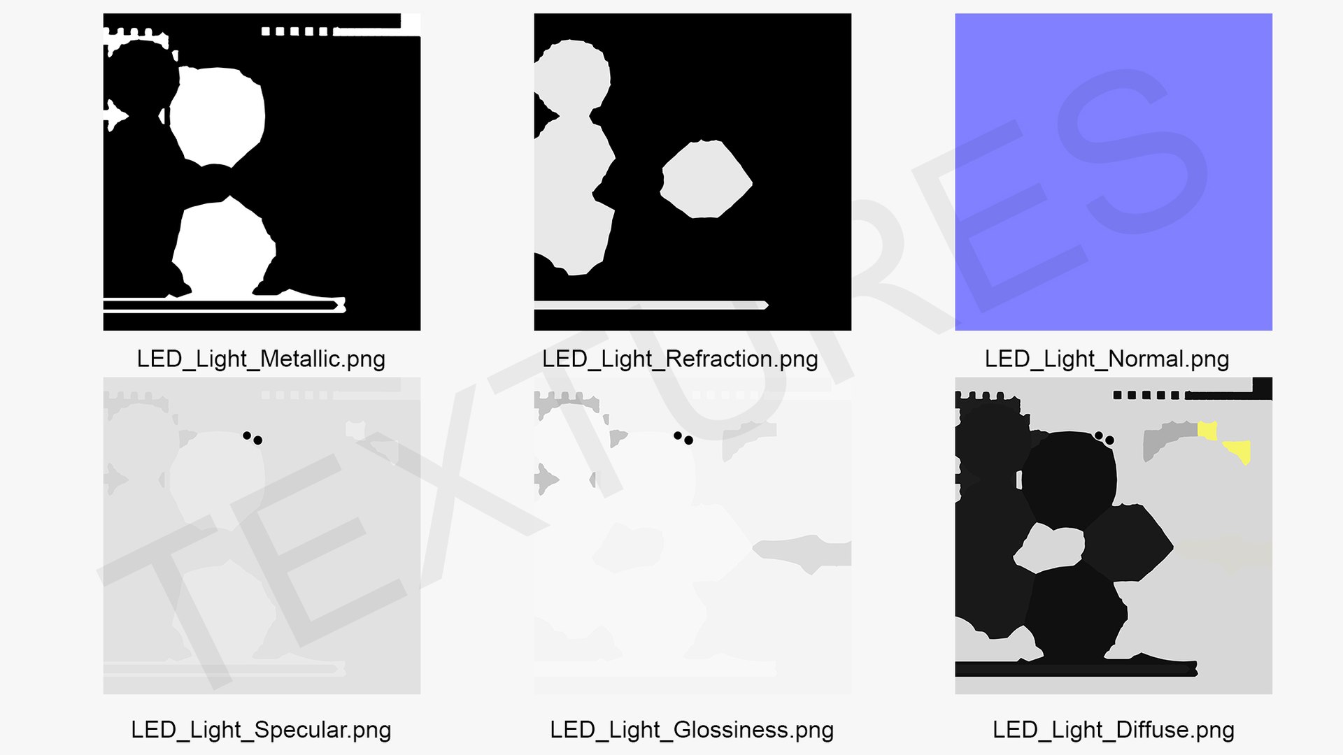 LED Light 3D Model 3D Model - TurboSquid 1756556