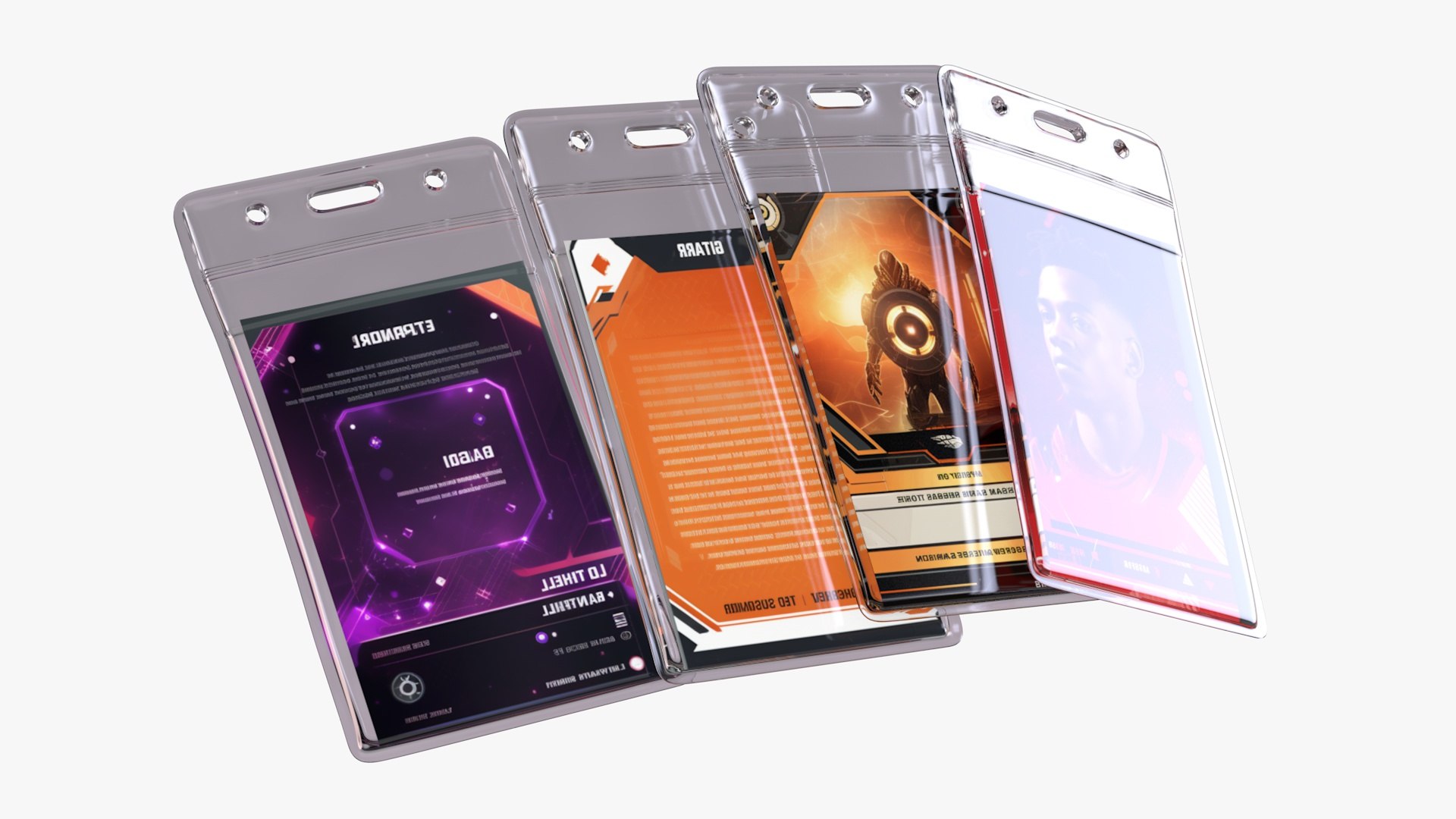 3D Id Badge Model - TurboSquid 2102494