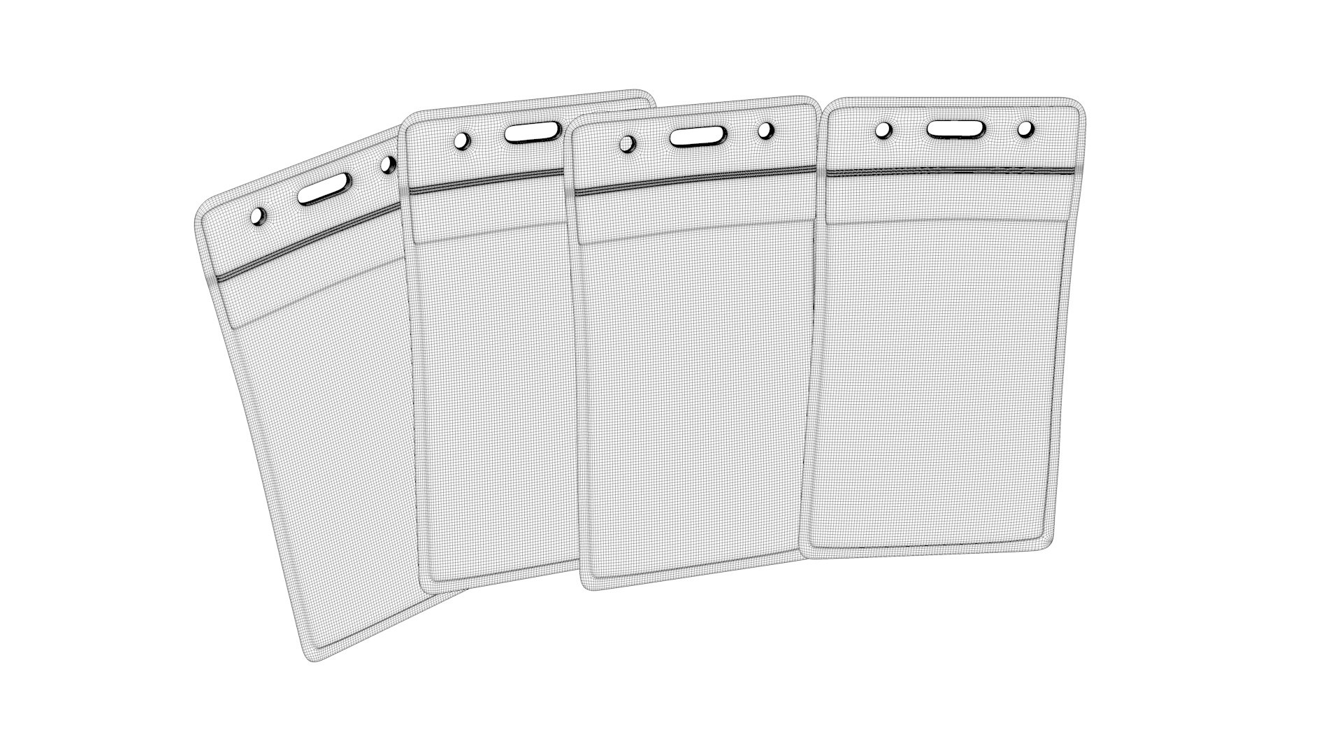 3D Id Badge Model - TurboSquid 2102494