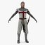 3D Model Knight Templar T-pose - TurboSquid 1509522