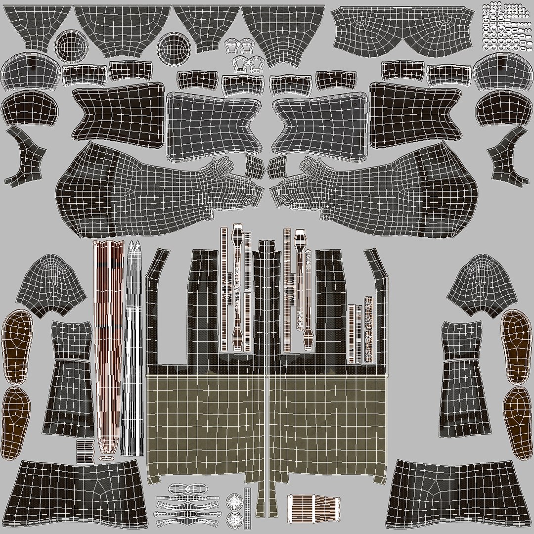 3D model knight templar t-pose - TurboSquid 1509522