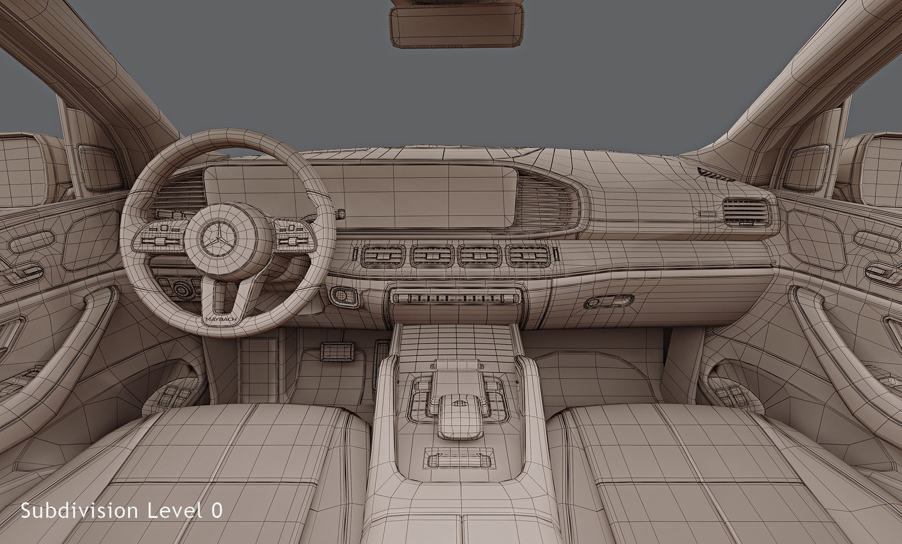 2021 mercedes-benz gls 600 3D model - TurboSquid 1551609