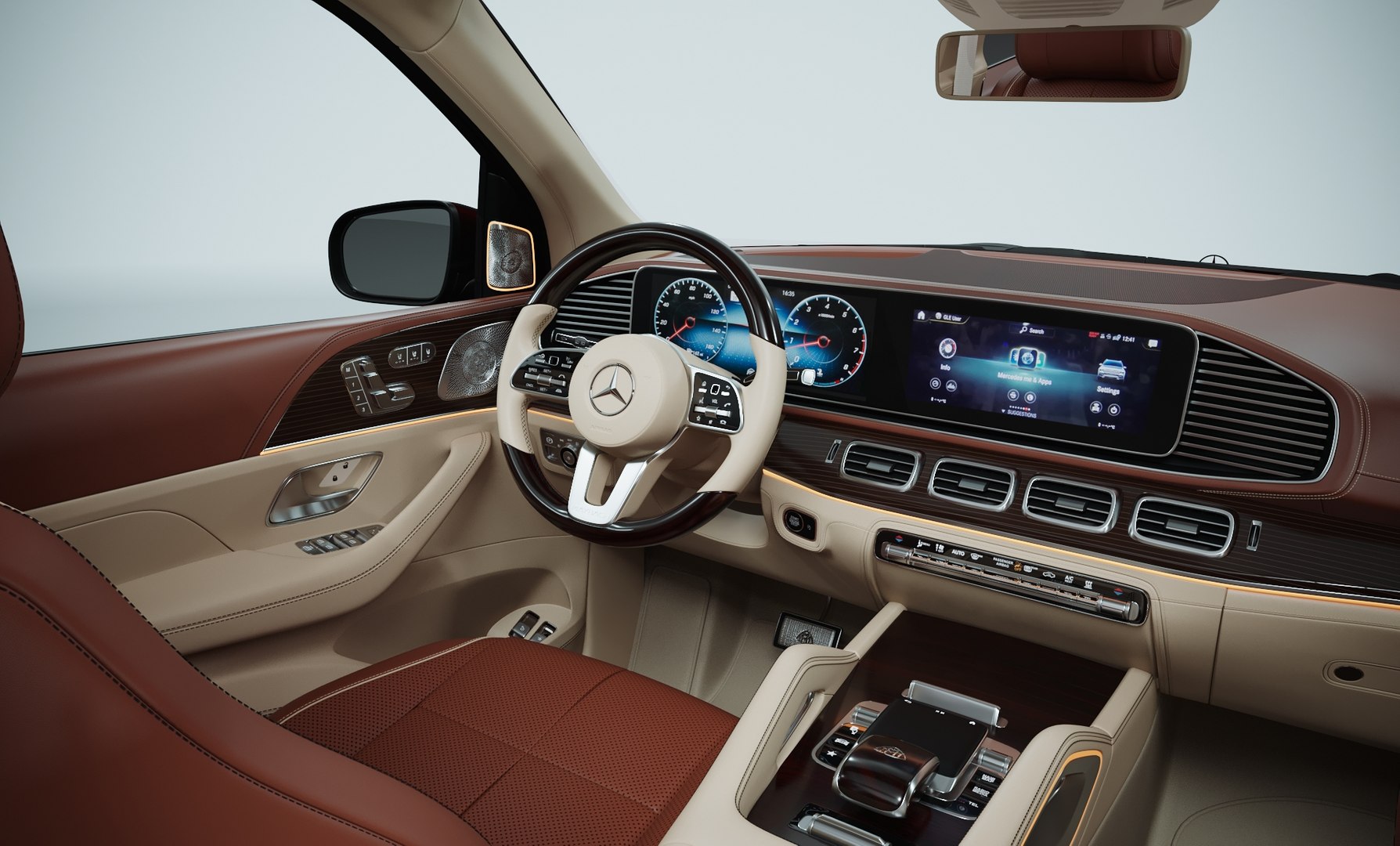 2021 Mercedes-benz Gls 600 3D Model - TurboSquid 1551609