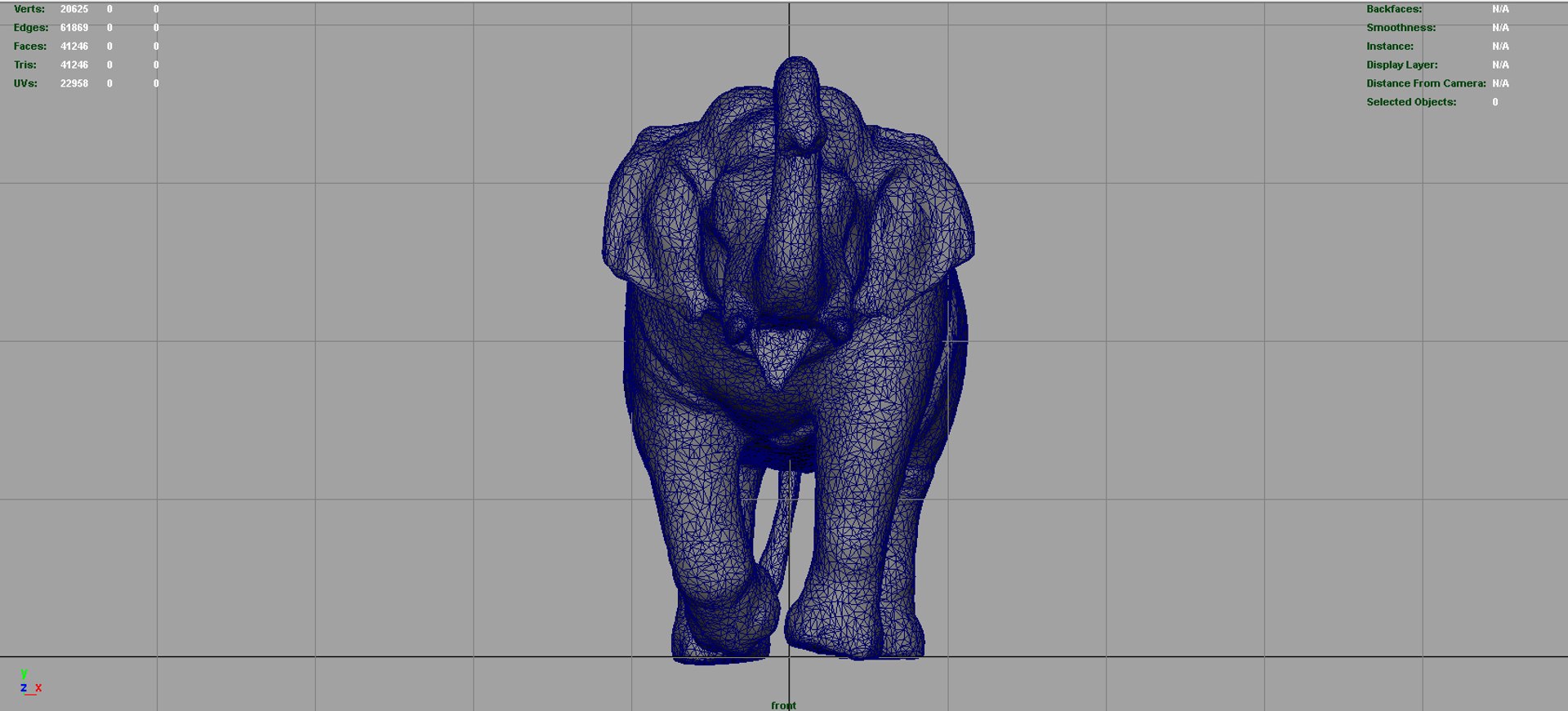 3d Asian Elephant