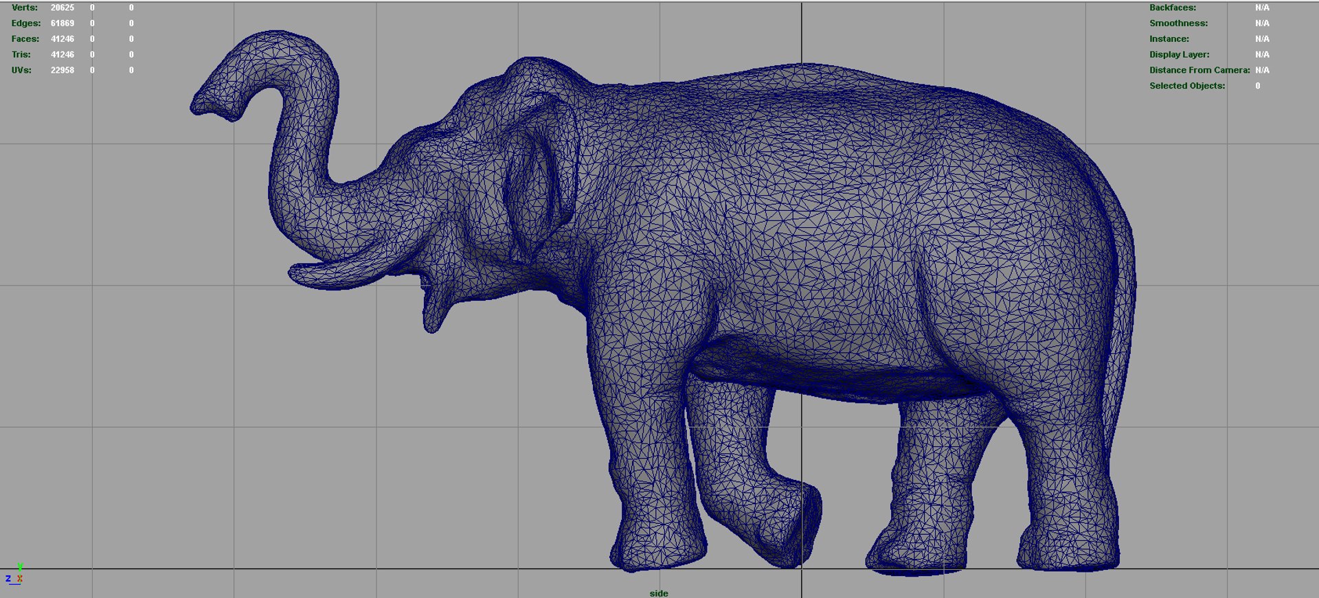 3d Asian Elephant