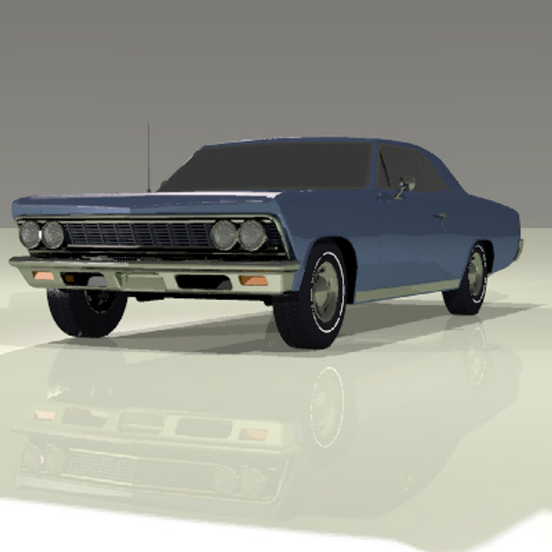 3d Model Muscle Car