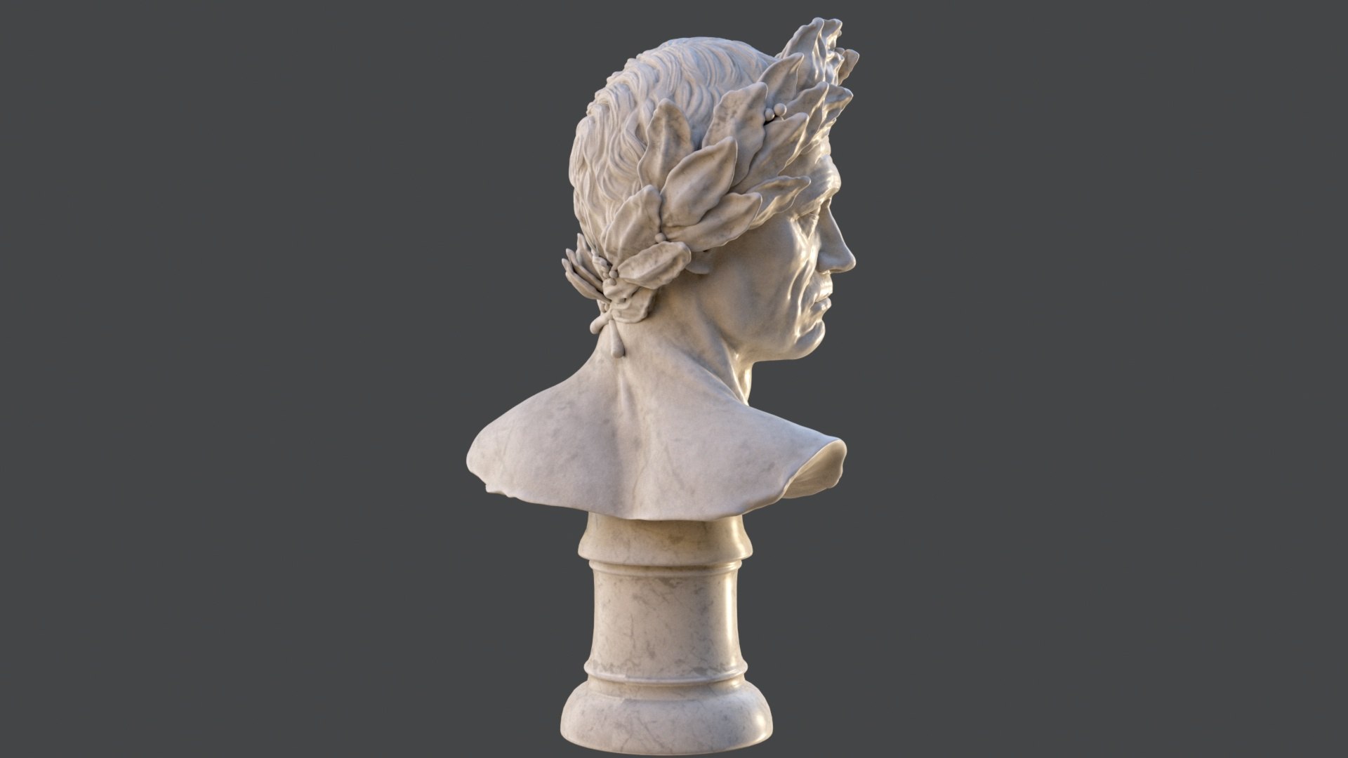 Caesar Bust Statue 3D Model - TurboSquid 1470052