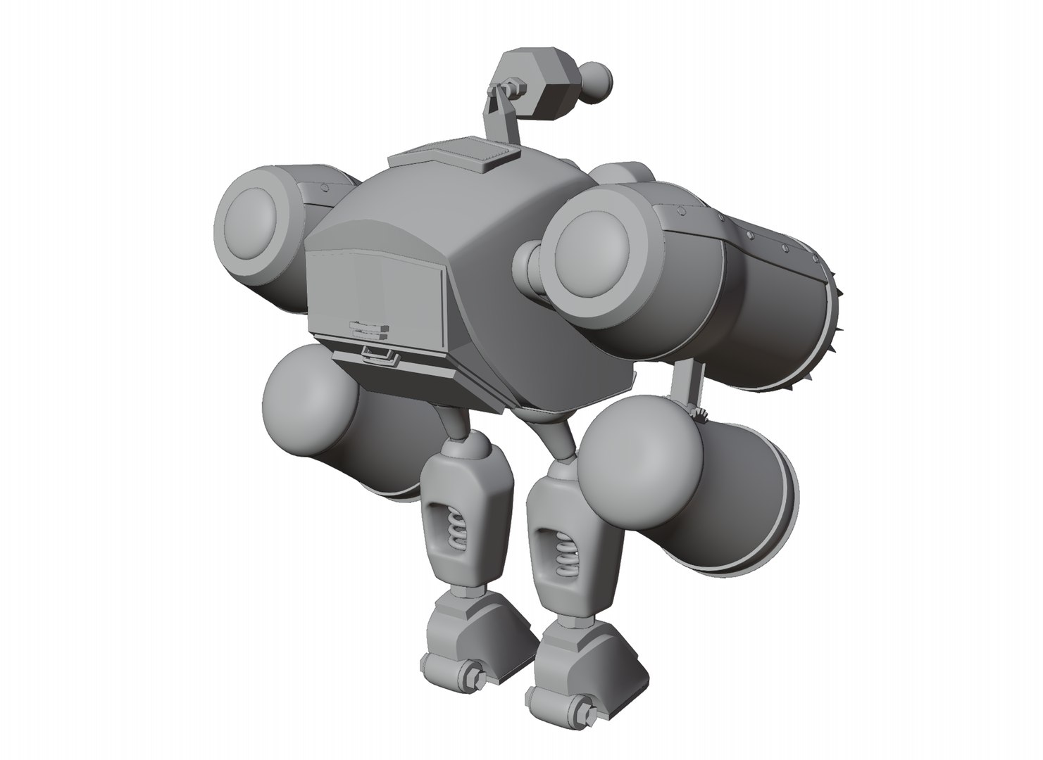 Alfabot MK PRT-9186 3D model - TurboSquid 1806976