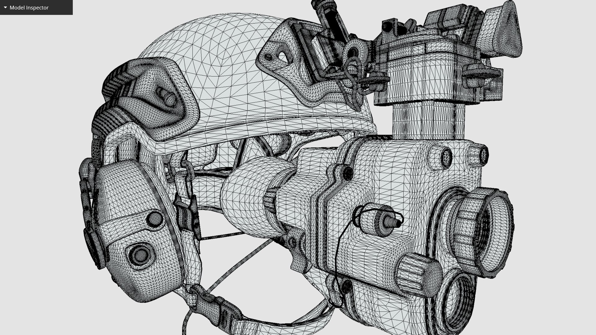 HELMET NIGHT VISION Model - TurboSquid 2013841