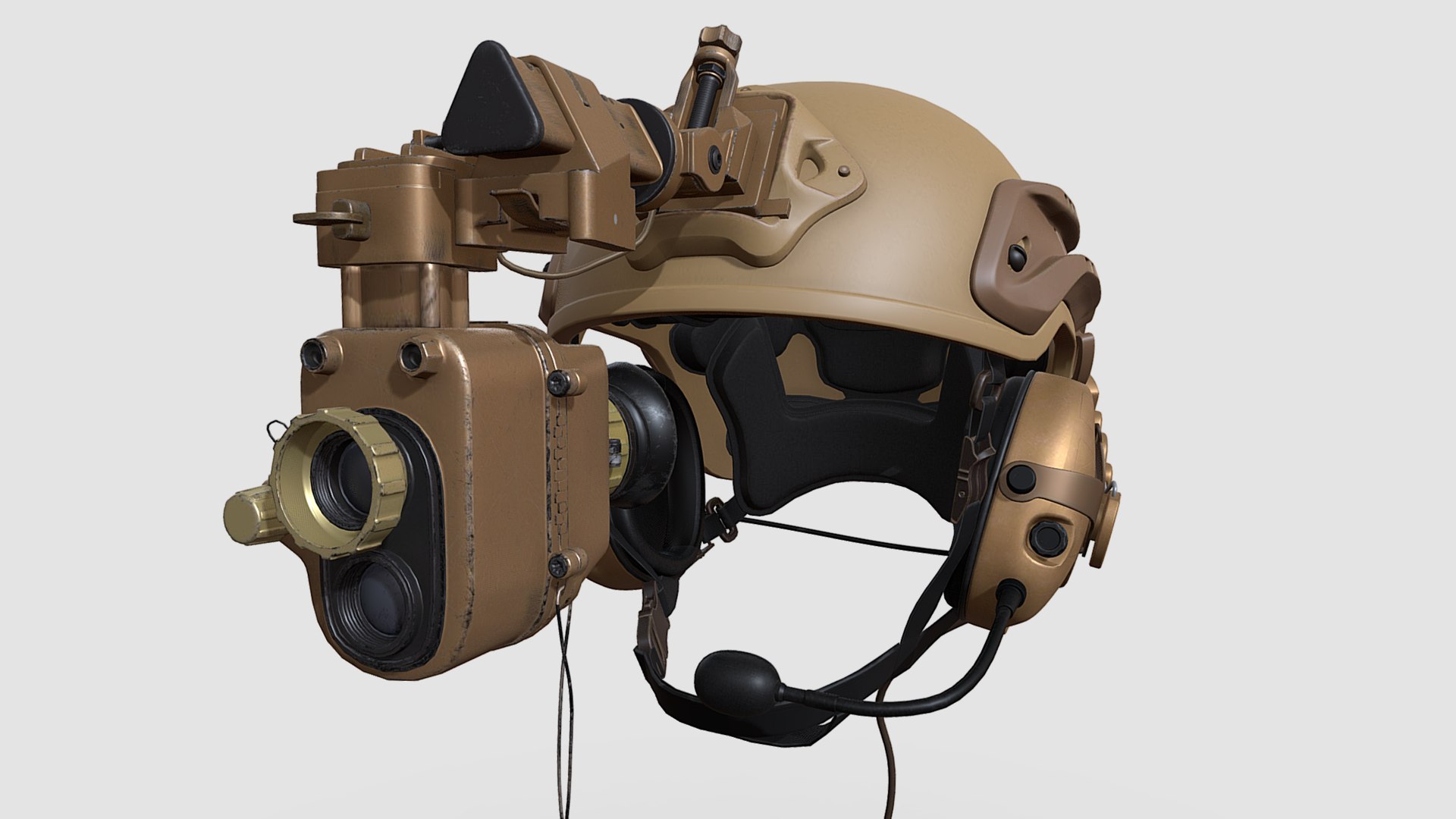HELMET NIGHT VISION Model - TurboSquid 2013841
