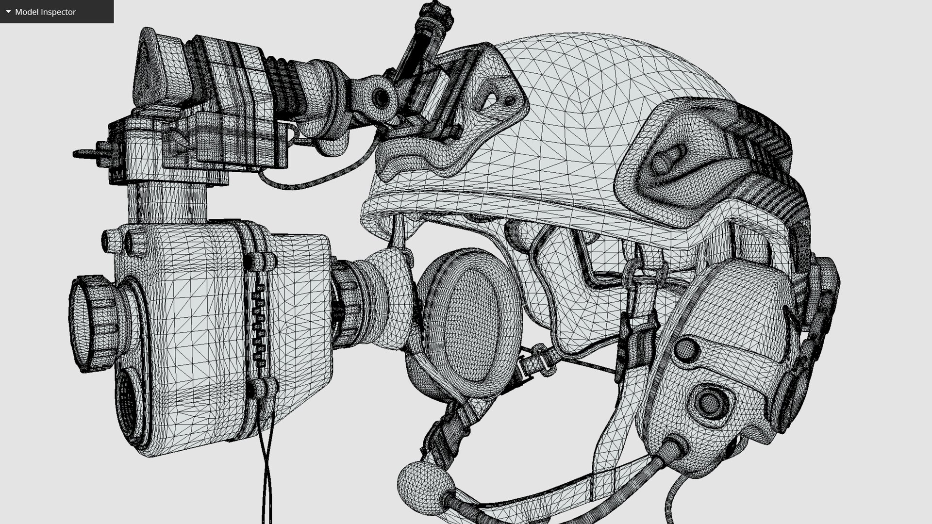 HELMET NIGHT VISION Model - TurboSquid 2013841
