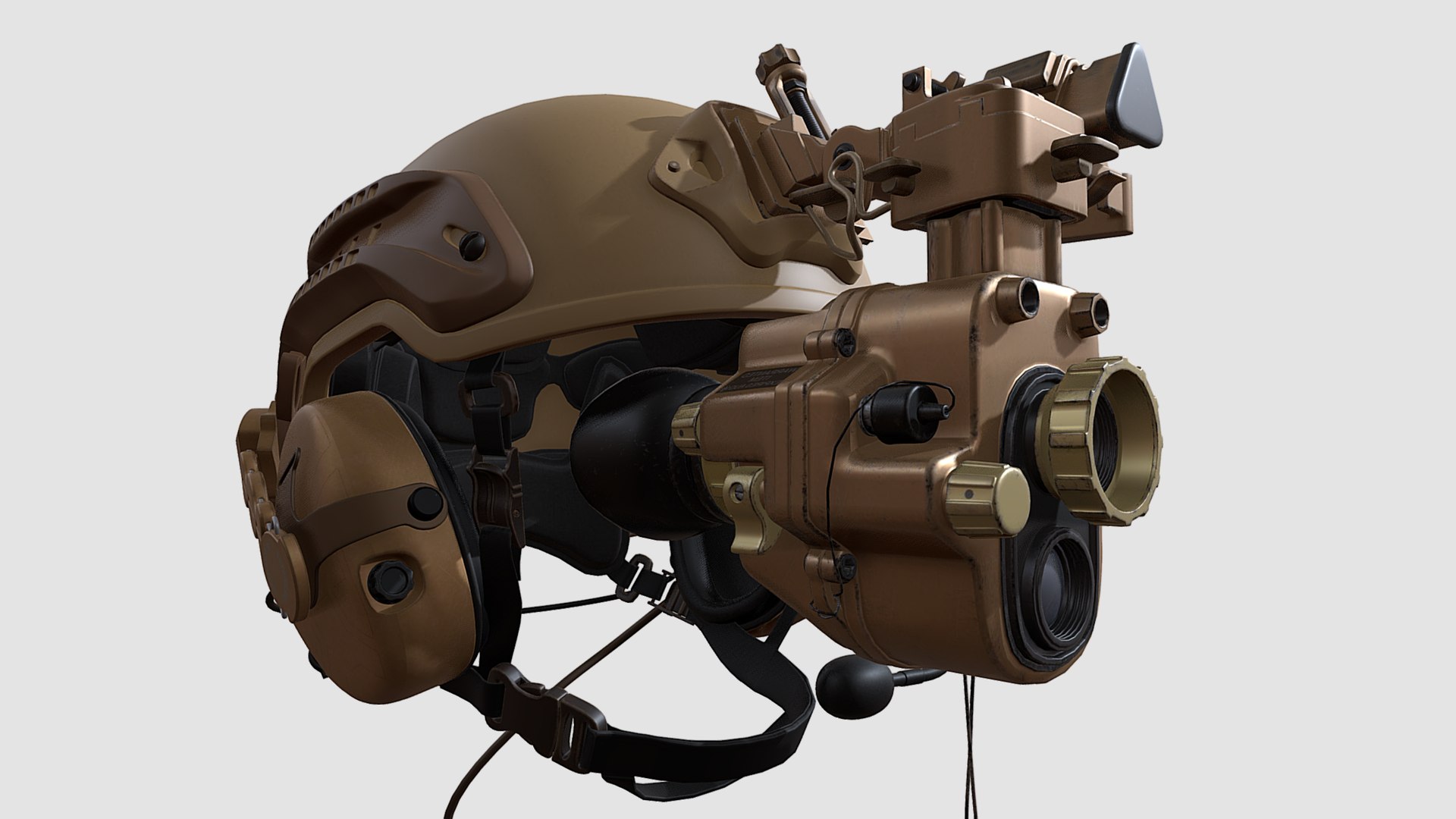 HELMET NIGHT VISION Model - TurboSquid 2013841