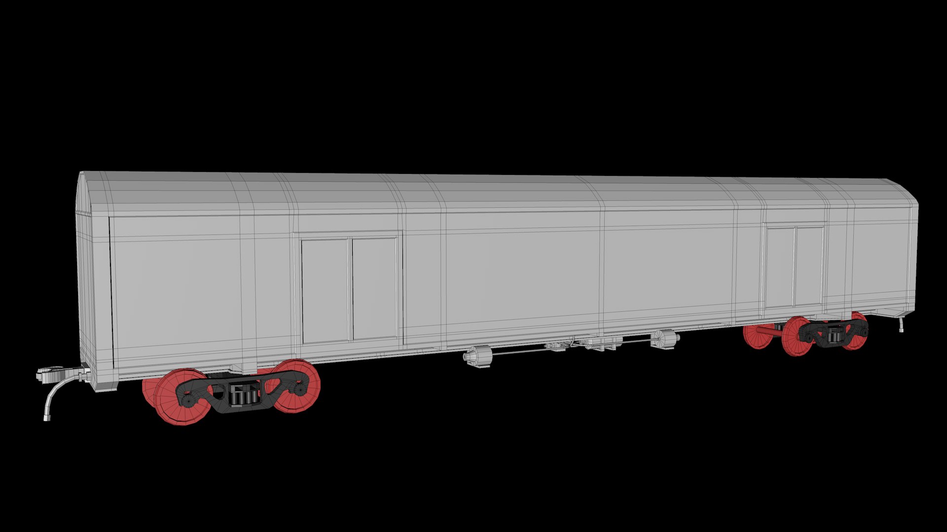 Animated game-ready Boxcar 3D model - TurboSquid 2140240
