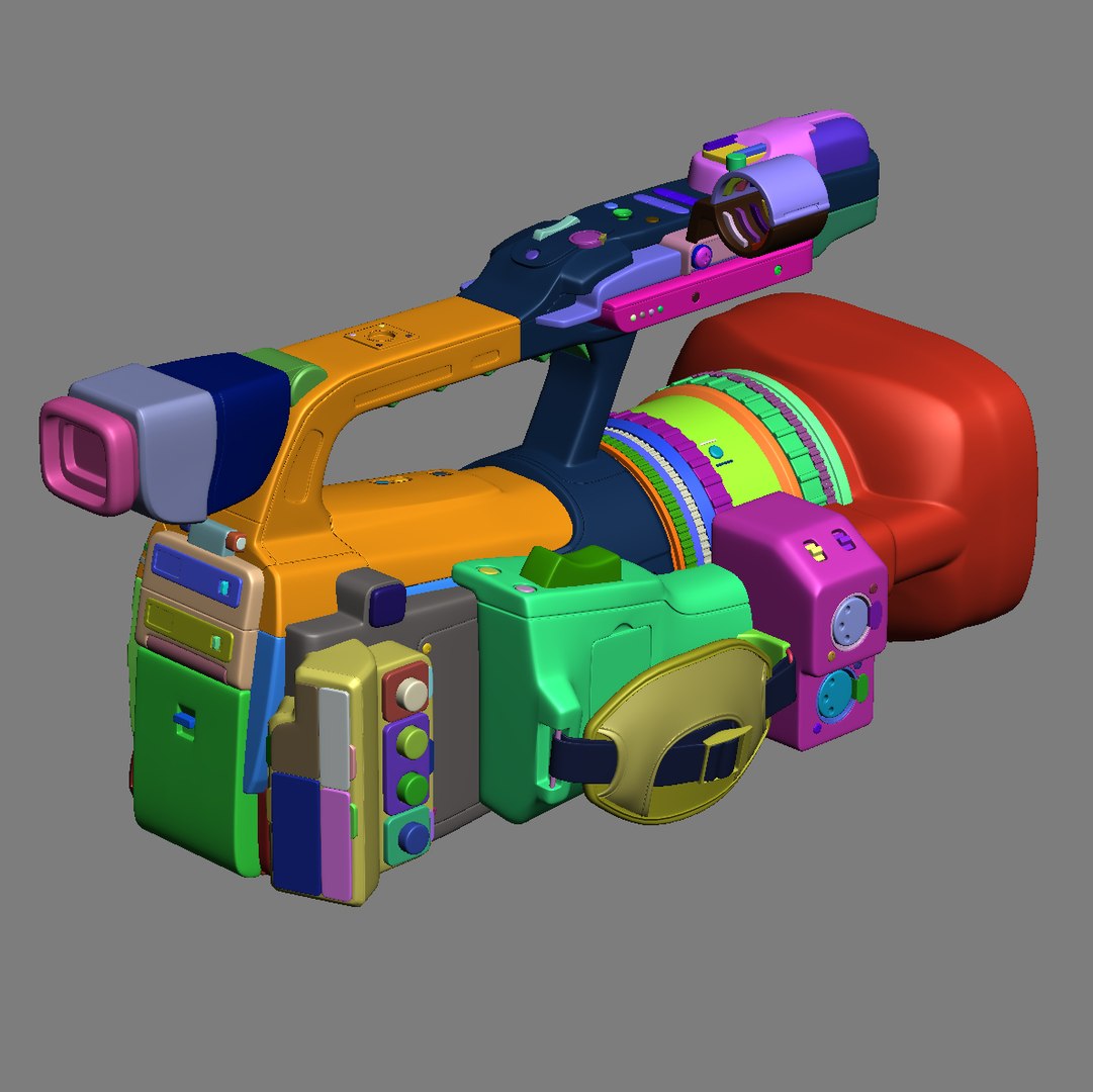 3d Model Camera Canon
